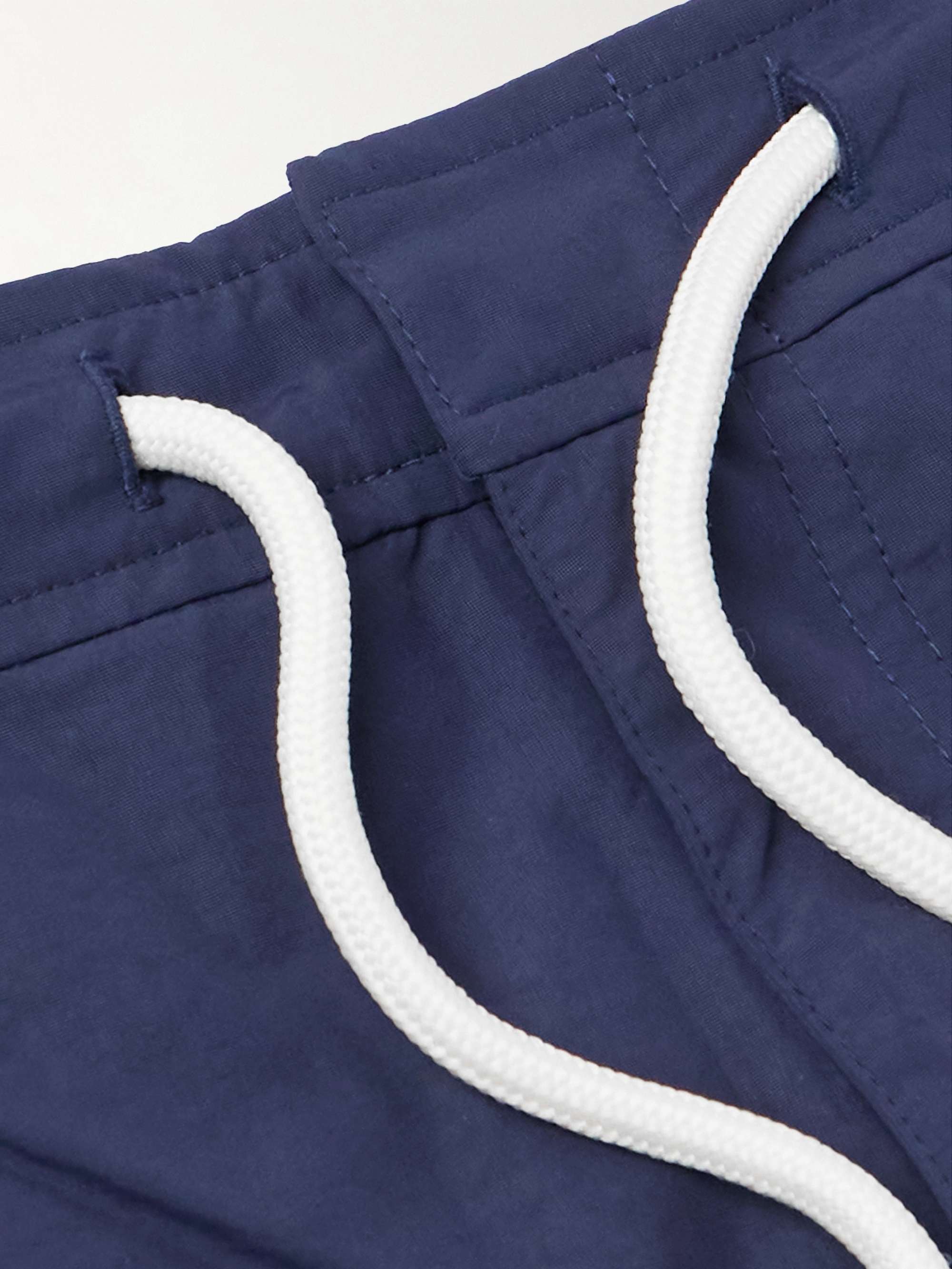 Navy Standard Slim Fit Mid Length Swim Shorts Orlebar Brown Mr Porter