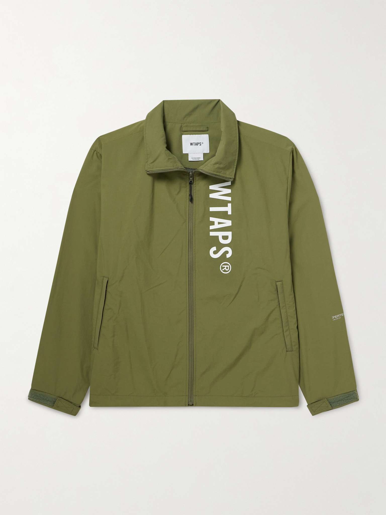 Green Logo-Print Pertex® Nylon Jacket | WTAPS® | MR PORTER