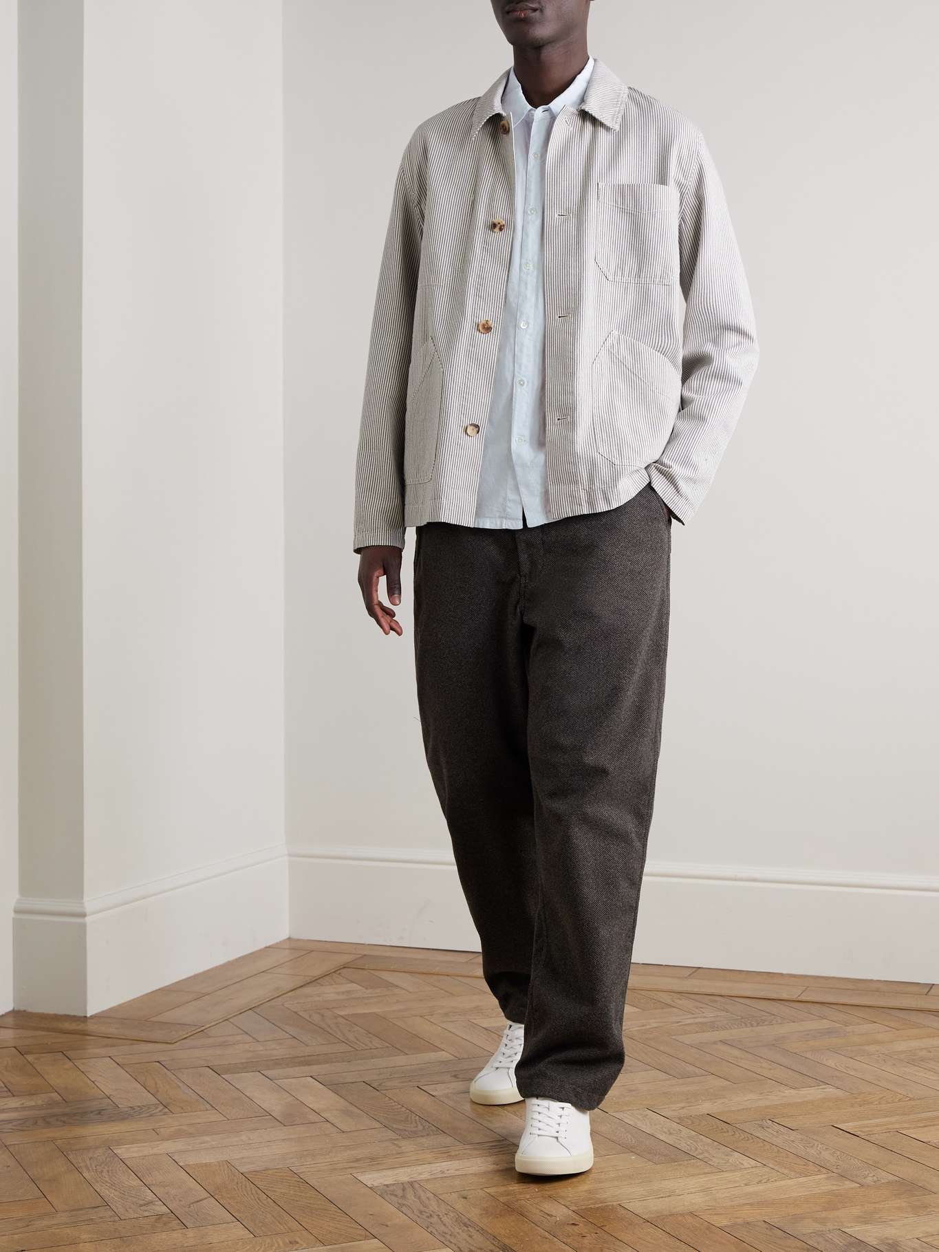 JAMES PERSE Standard Cotton Shirt for Men | MR PORTER