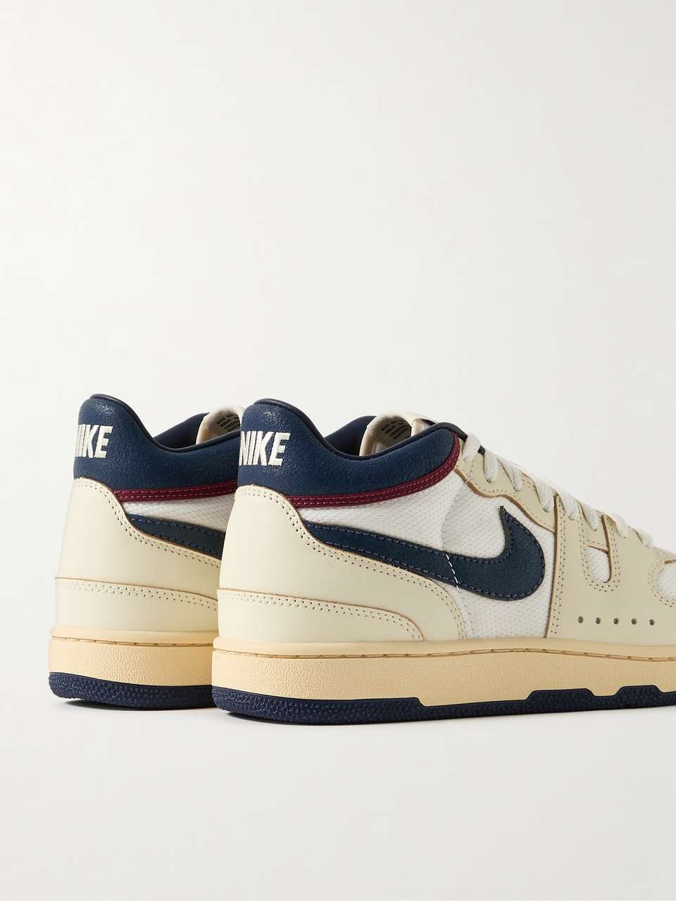 NIKE Attack Mesh, Suede and Leather Sneakers for Men | MR PORTER