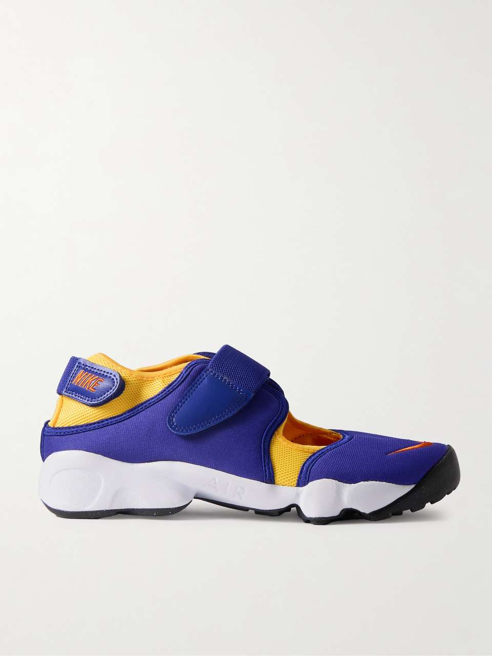 NIKE Air Rift Split-Toe Leather-Trimmed Mesh Sneakers for Men | MR PORTER
