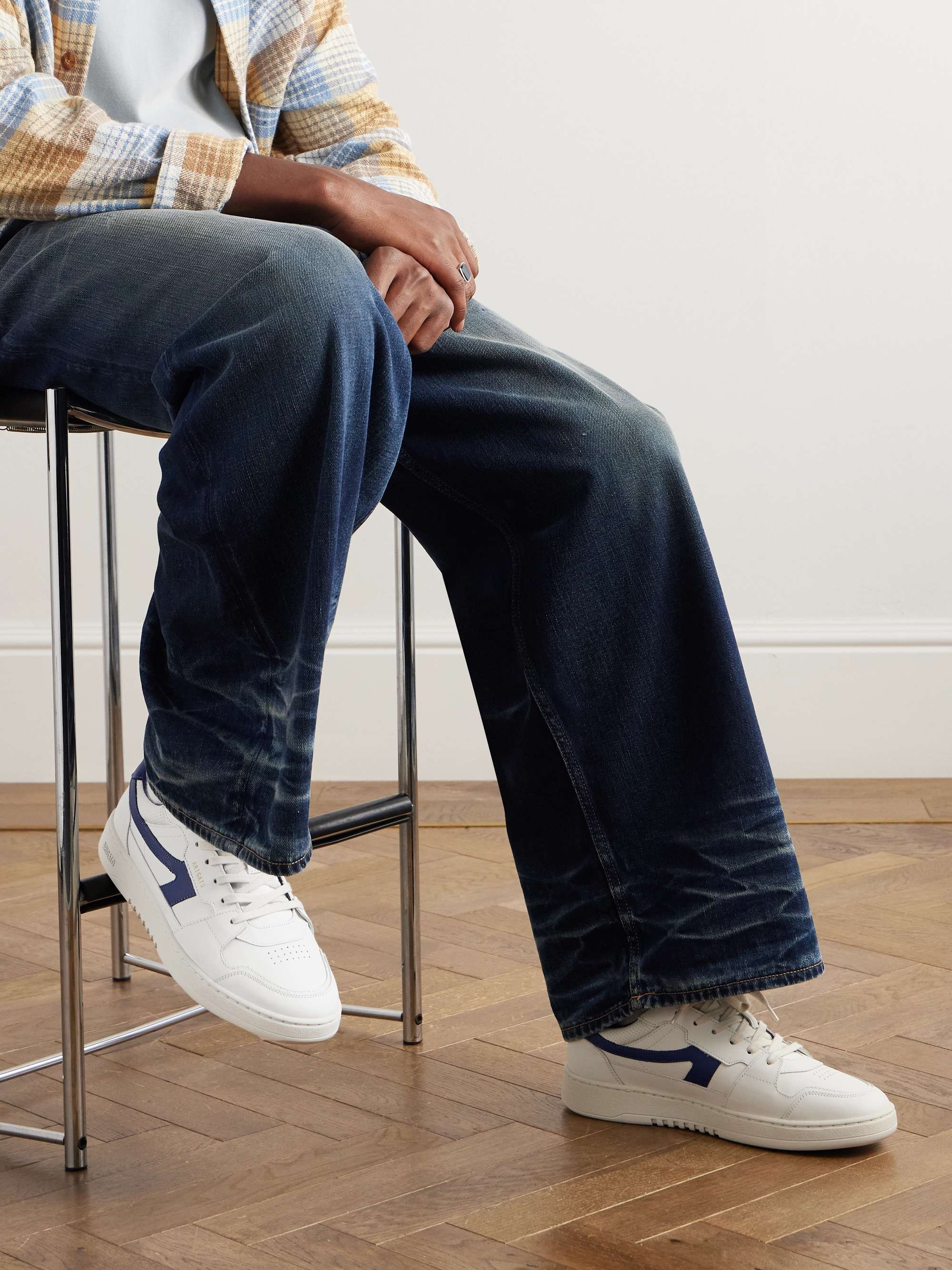 AXEL ARIGATO Dice-A Leather Sneakers for Men | MR PORTER