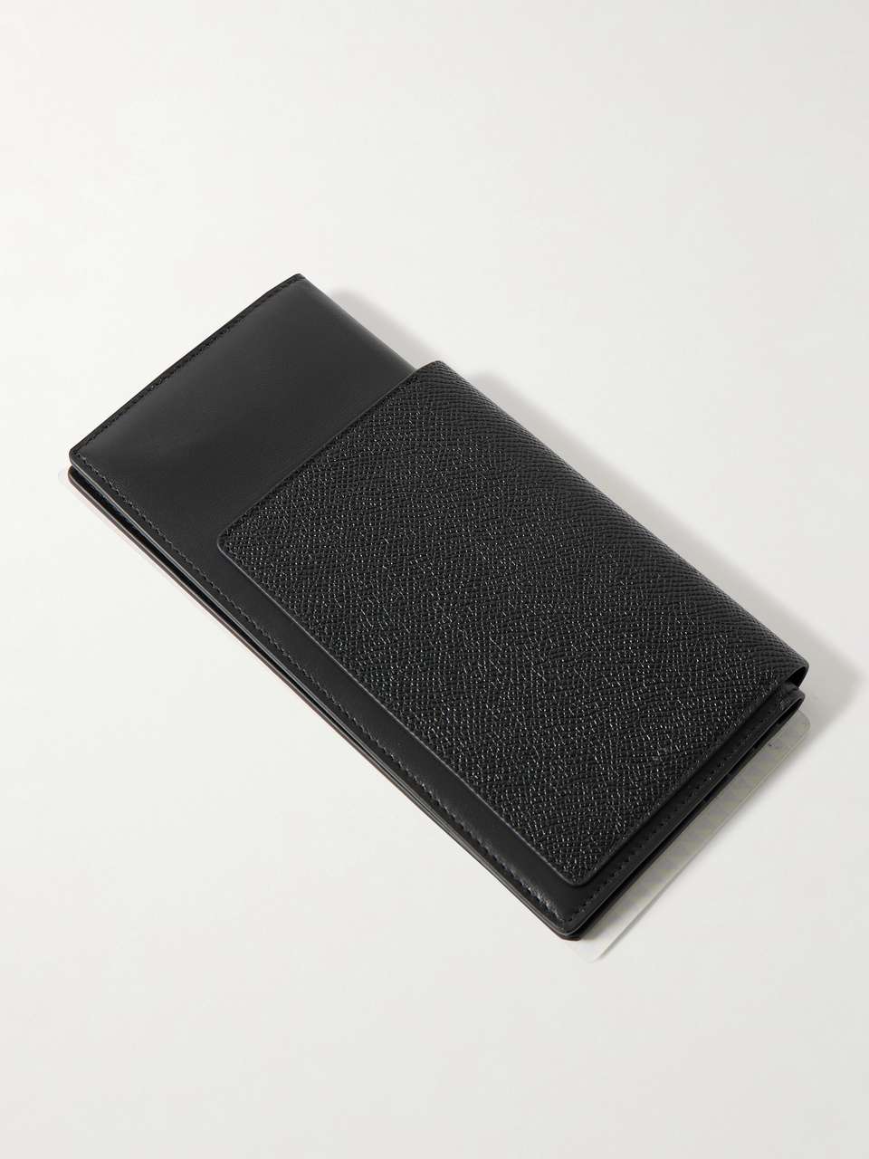 BALENCIAGA Passport Logo-Debossed Leather Bifold Wallet for Men | MR PORTER