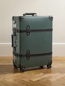 GLOBE-TROTTER No Time To Die Leather-Trimmed Vulcanised Fibreboard ...