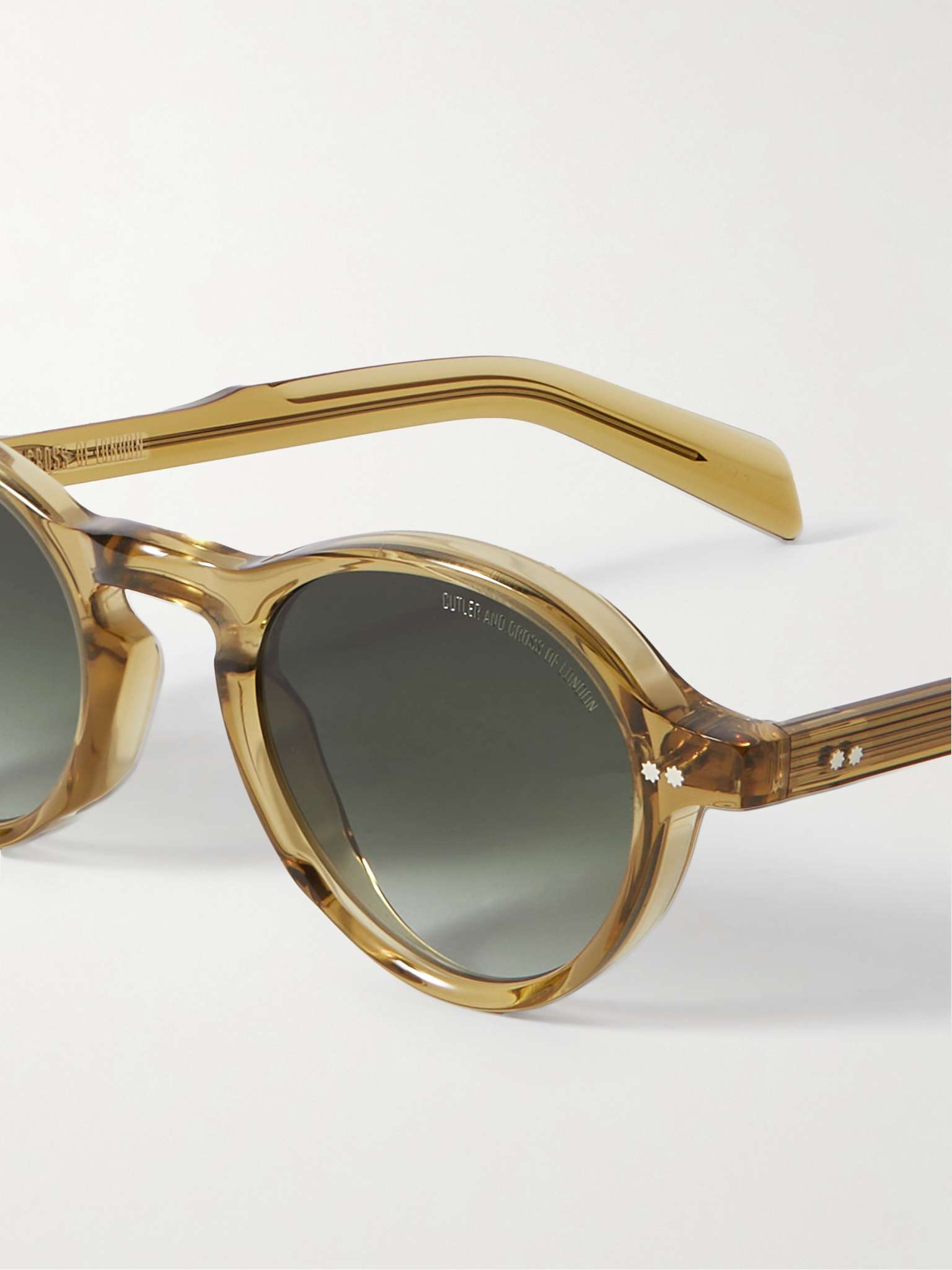 CUTLER AND GROSS Round-Frame Acetate Sunglasses for Men | MR PORTER