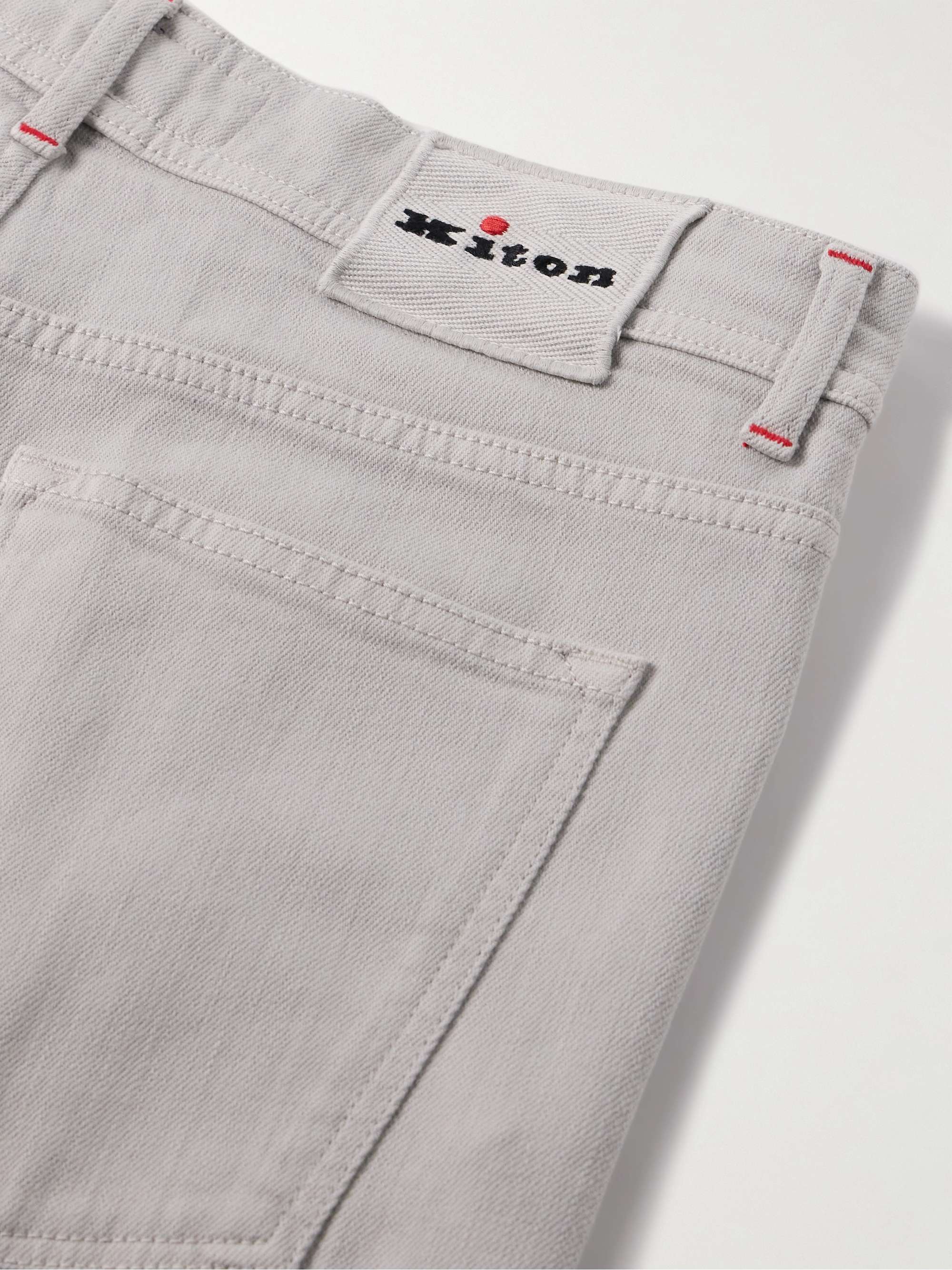 KITON Slim-Fit Straight-Leg Jeans for Men | MR PORTER