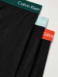 Black Three-Pack Stretch-Cotton Trunks | CALVIN KLEIN UNDERWEAR | MR PORTER