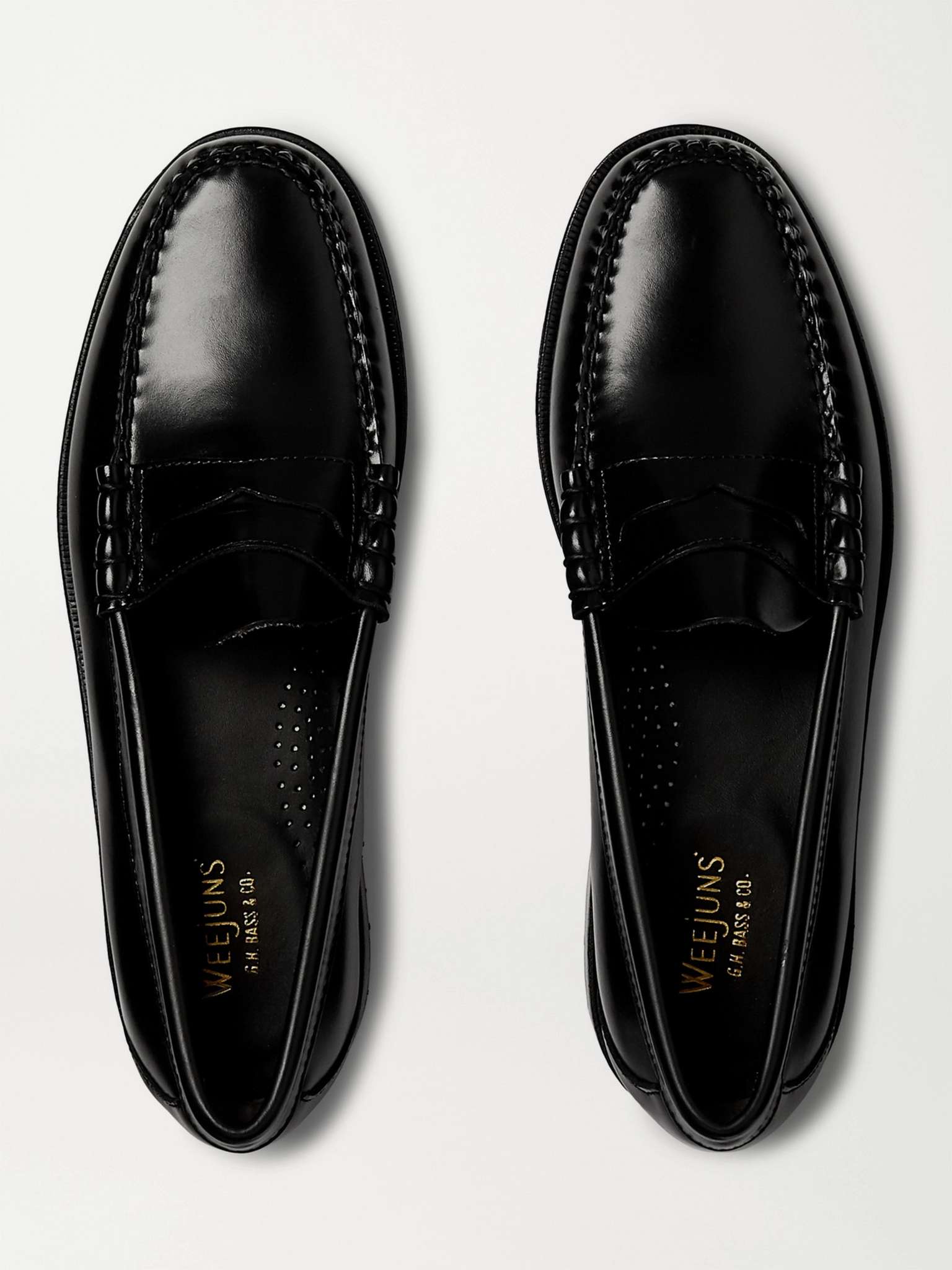 G.H. BASS Weejuns Heritage Larson Leather Penny Loafers for Men | MR PORTER
