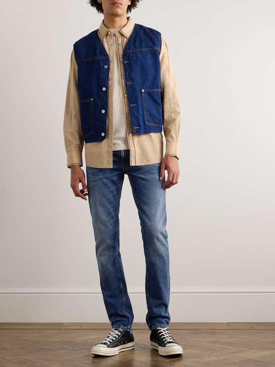 Blue Lean Dean Slim-Fit Jeans | NUDIE JEANS | MR PORTER