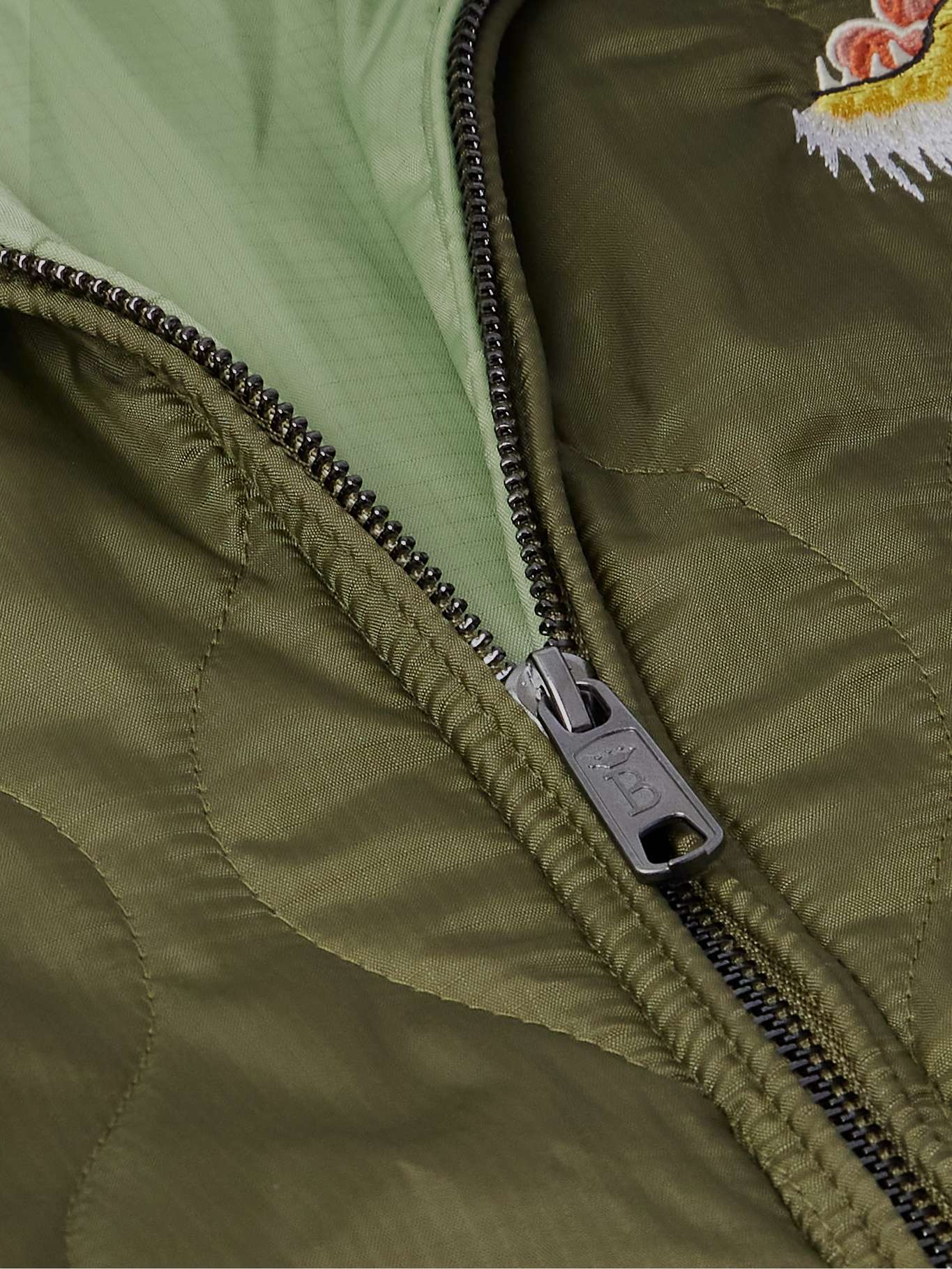 BARACUTA + Neighborhood G4 Embroidered Quilted Shell Jacket for Men ...