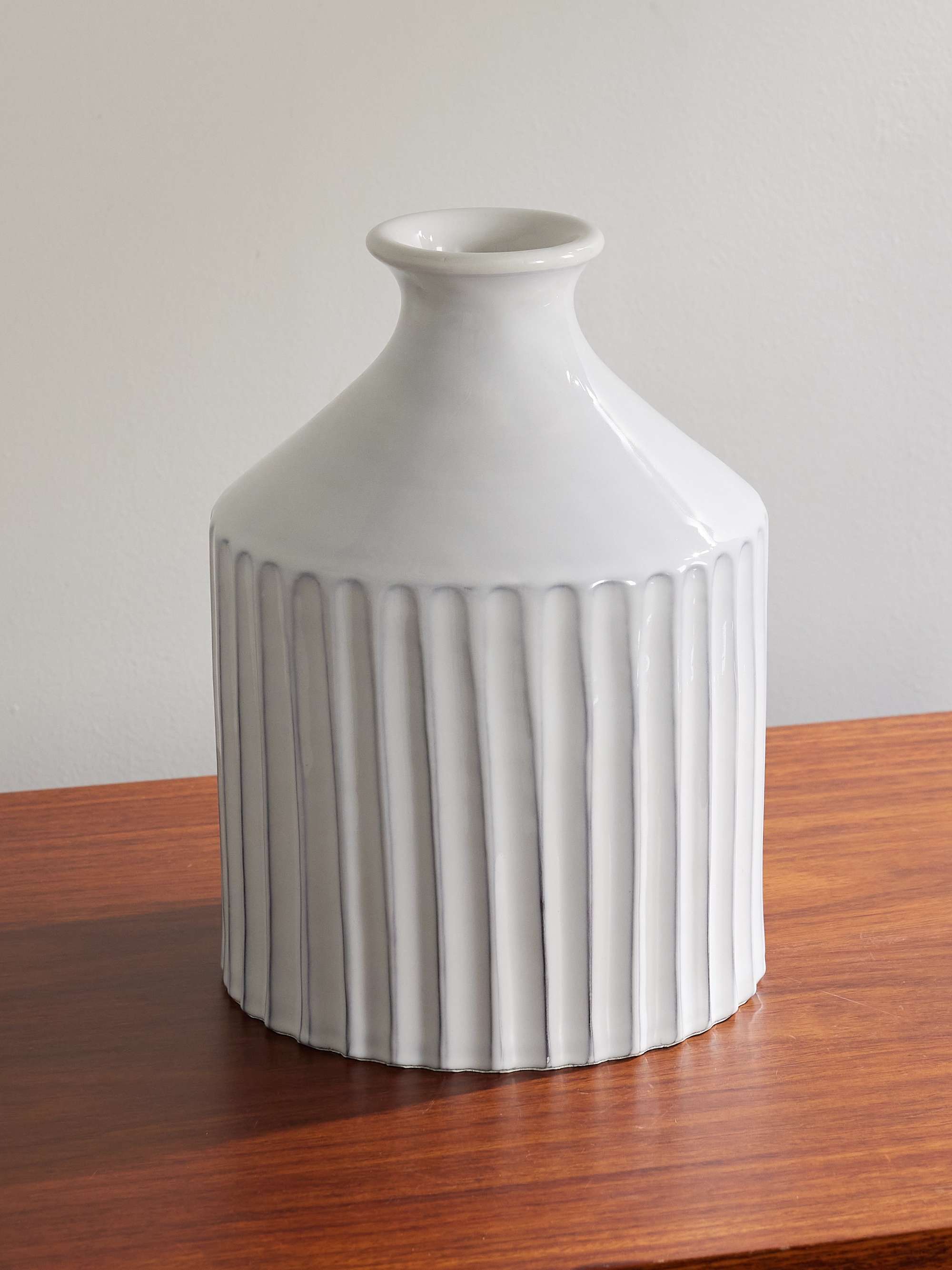 BRUNELLO CUCINELLI Grooved Ceramic Vase for Men | MR PORTER