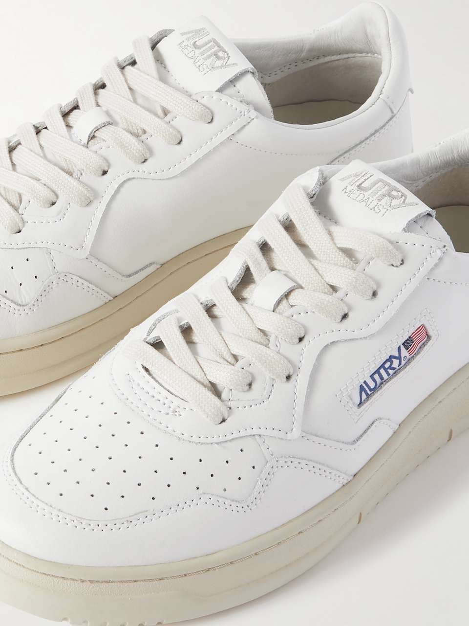 AUTRY Medalist Leather Sneakers for Men | MR PORTER