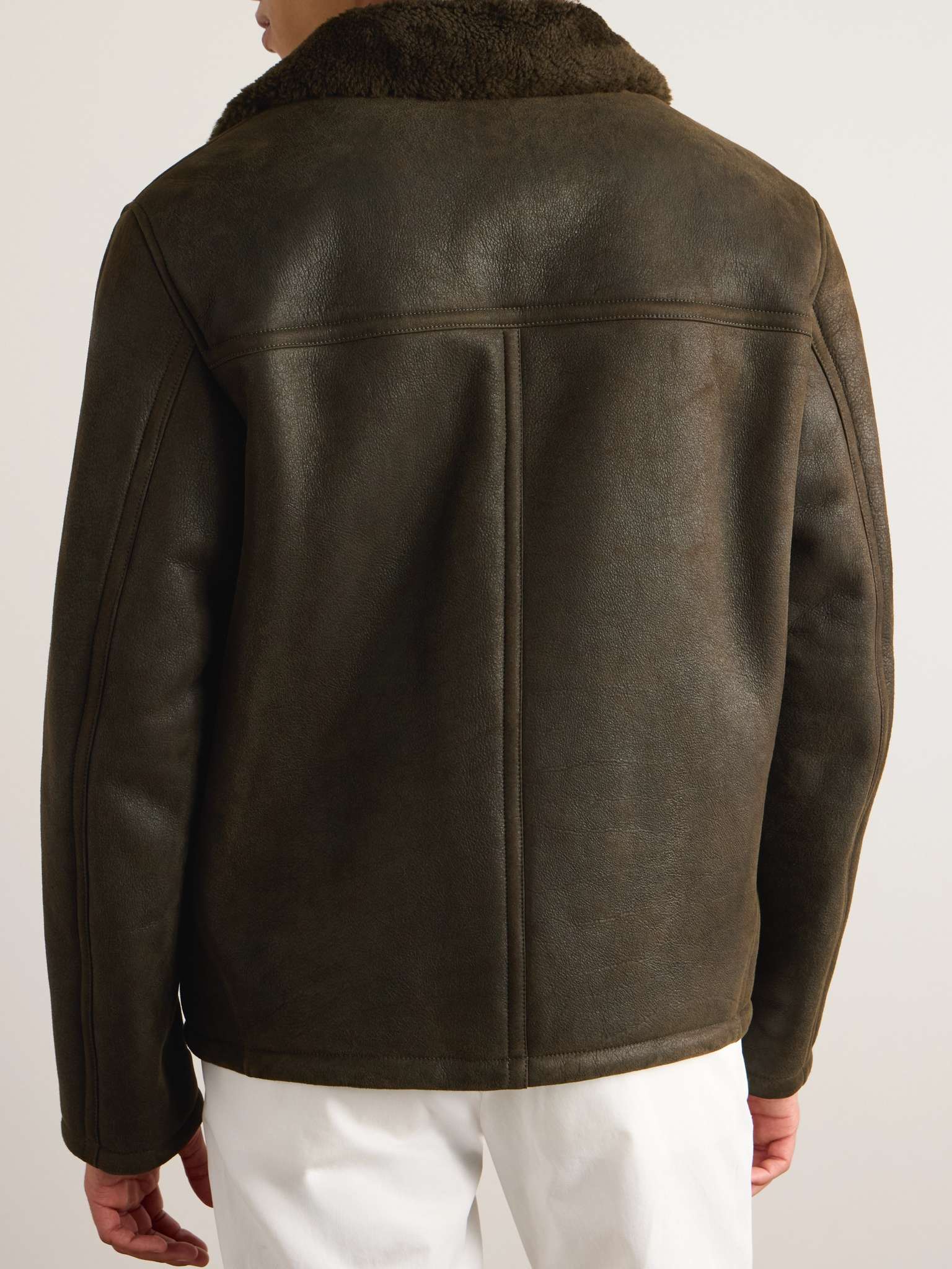 ETRO Shearling Chore Jacket for Men | MR PORTER