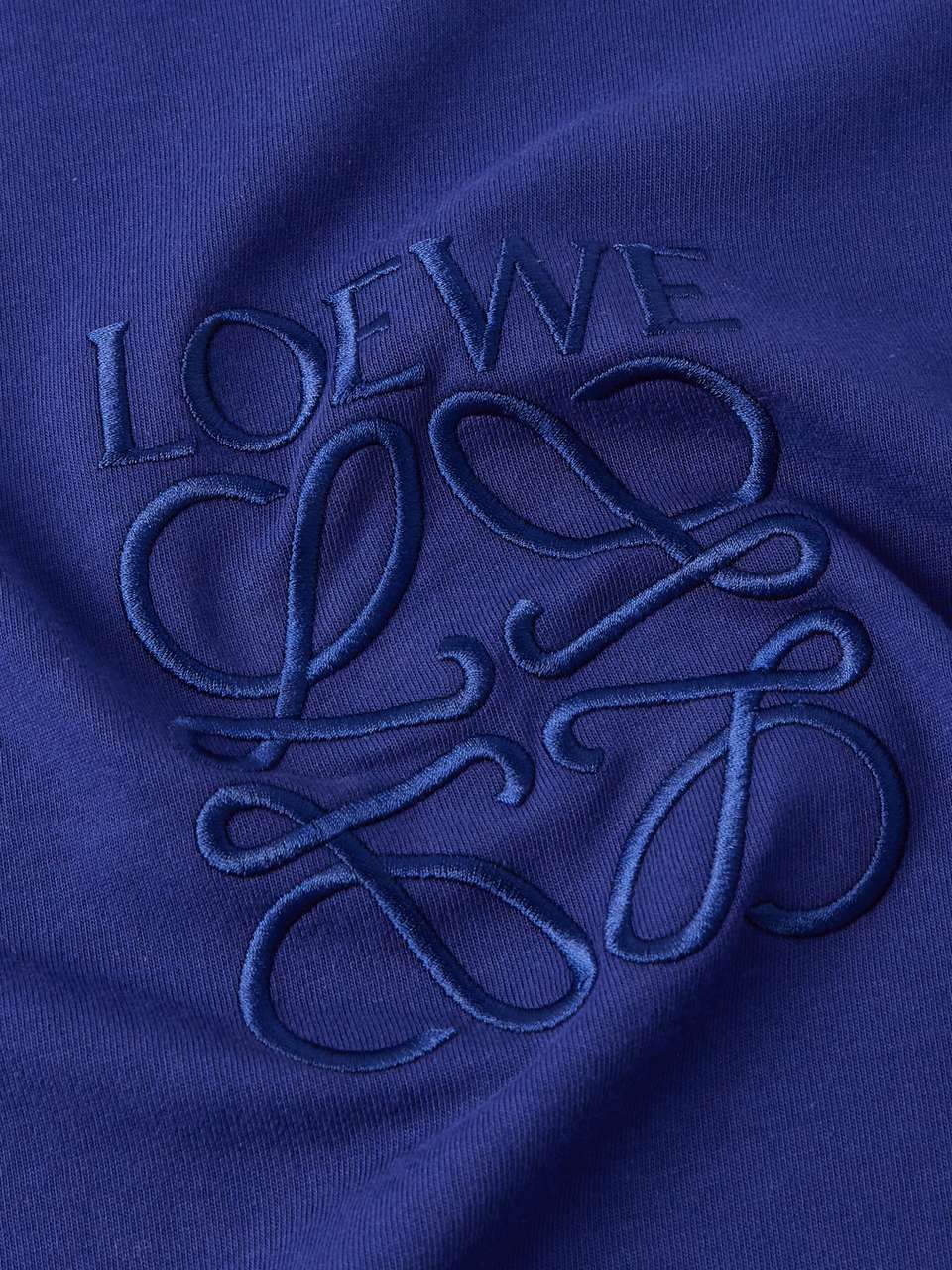 LOEWE Logo-Embroidered Cotton-Jersey T-Shirt for Men | MR PORTER