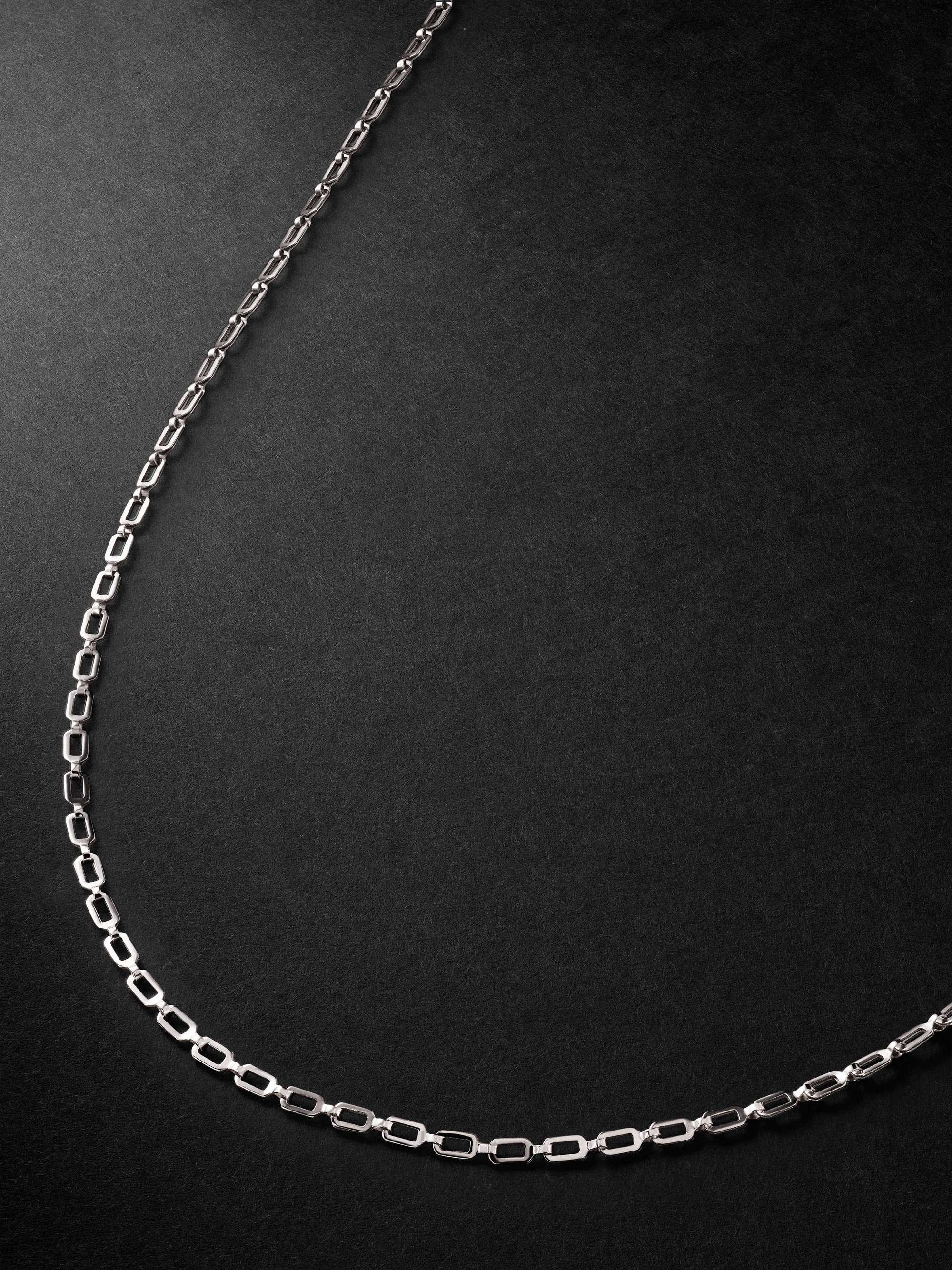 LITO Araki #2 14-Karat White Gold Chain Necklace for Men | MR PORTER