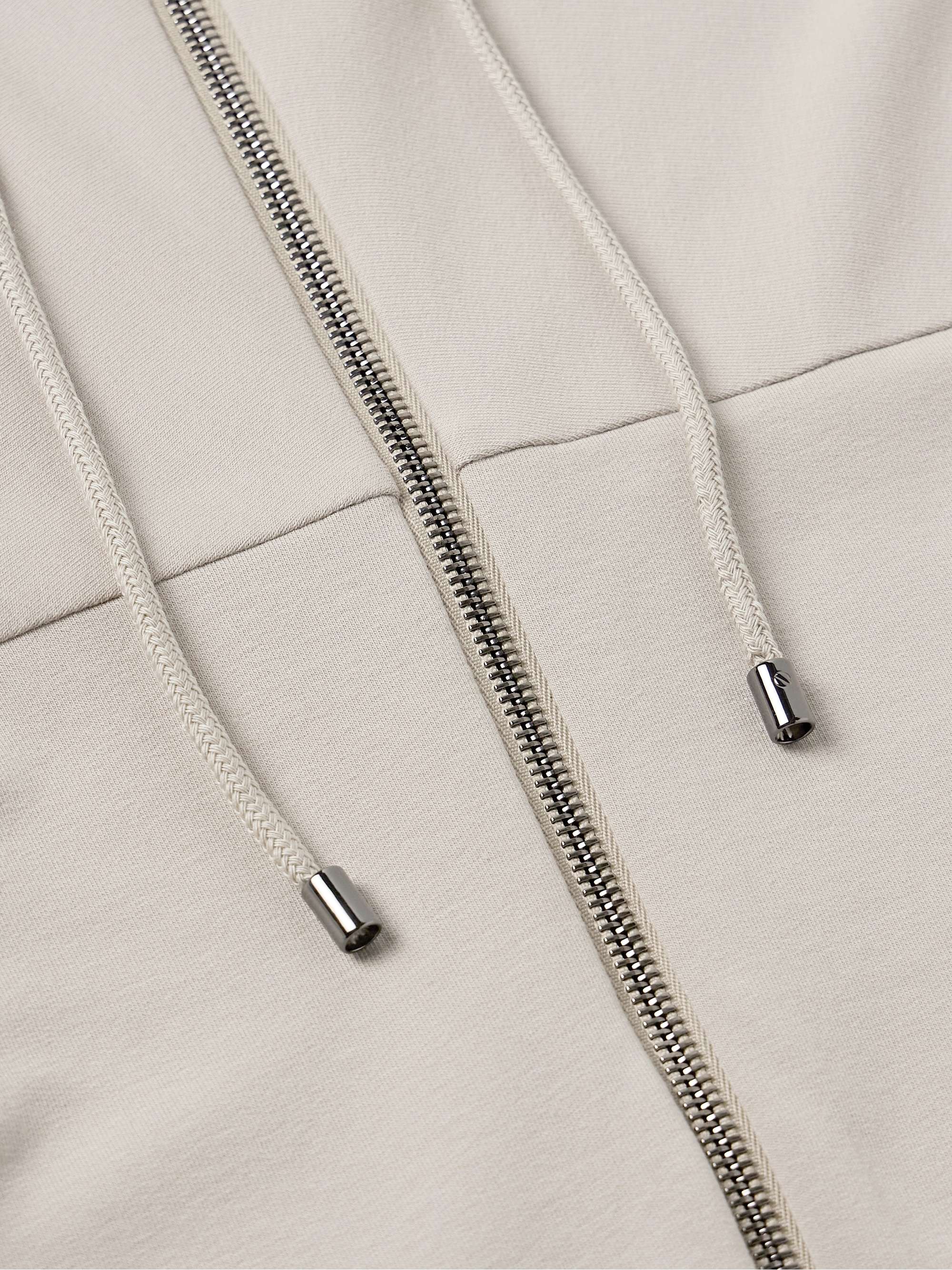 ZIMMERLI Stretch-Modal and Cotton-Blend Jersey Zip-Up Hoodie for Men ...