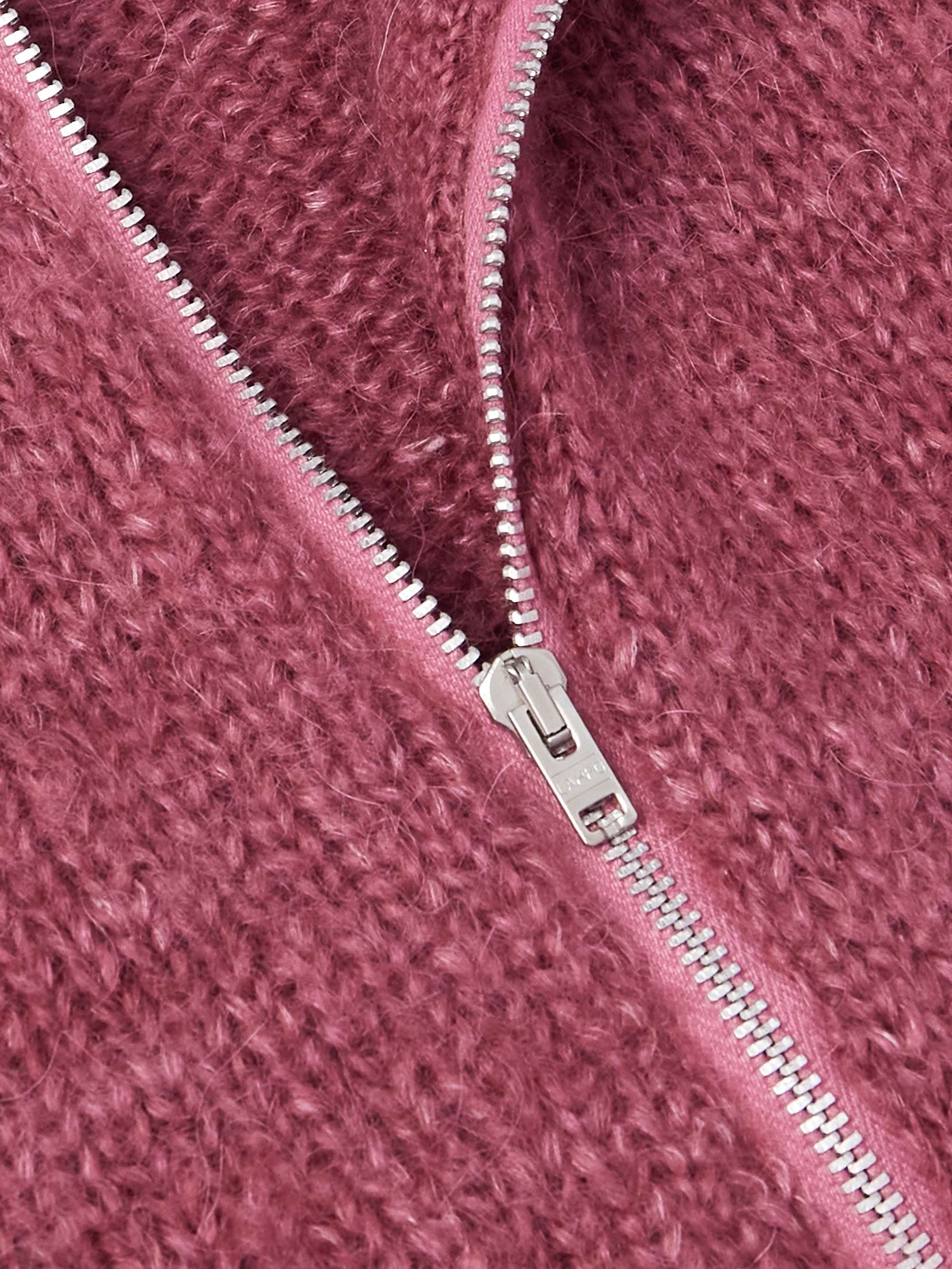 OUR LEGACY Float Mohair and Silk-Blend Zip-Up Cardigan for Men | MR PORTER
