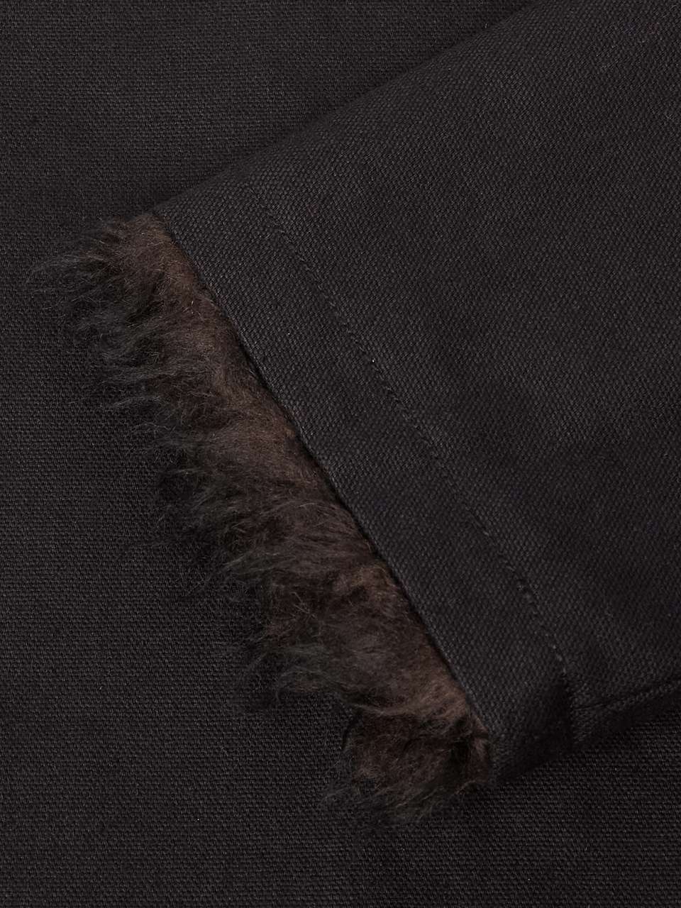 OUR LEGACY Constructor Faux Fur-Trimmed Canvas Bomber Jacket for Men ...