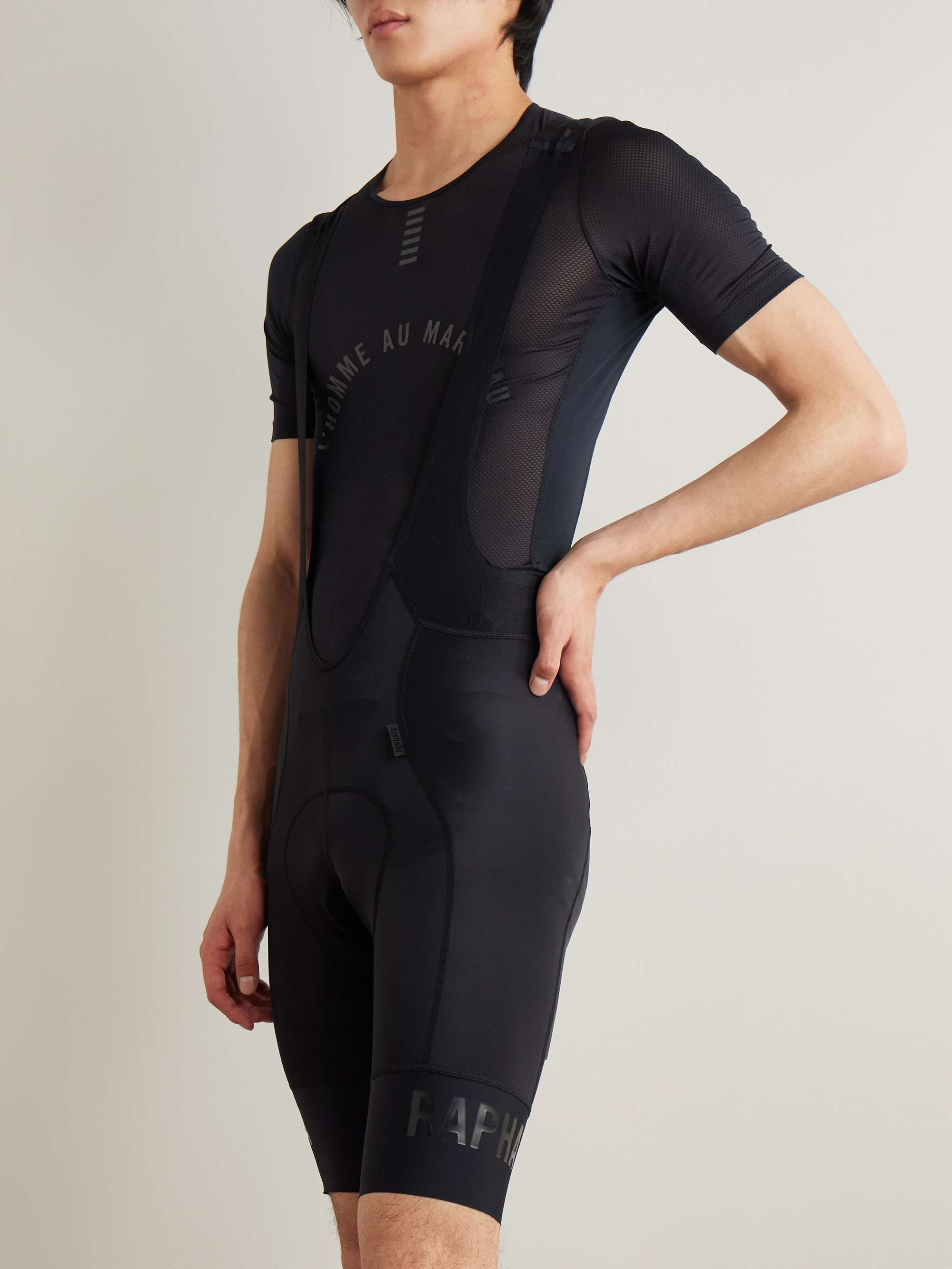 Black Pro Team II Recycled Cycling Bib Shorts | RAPHA | MR PORTER