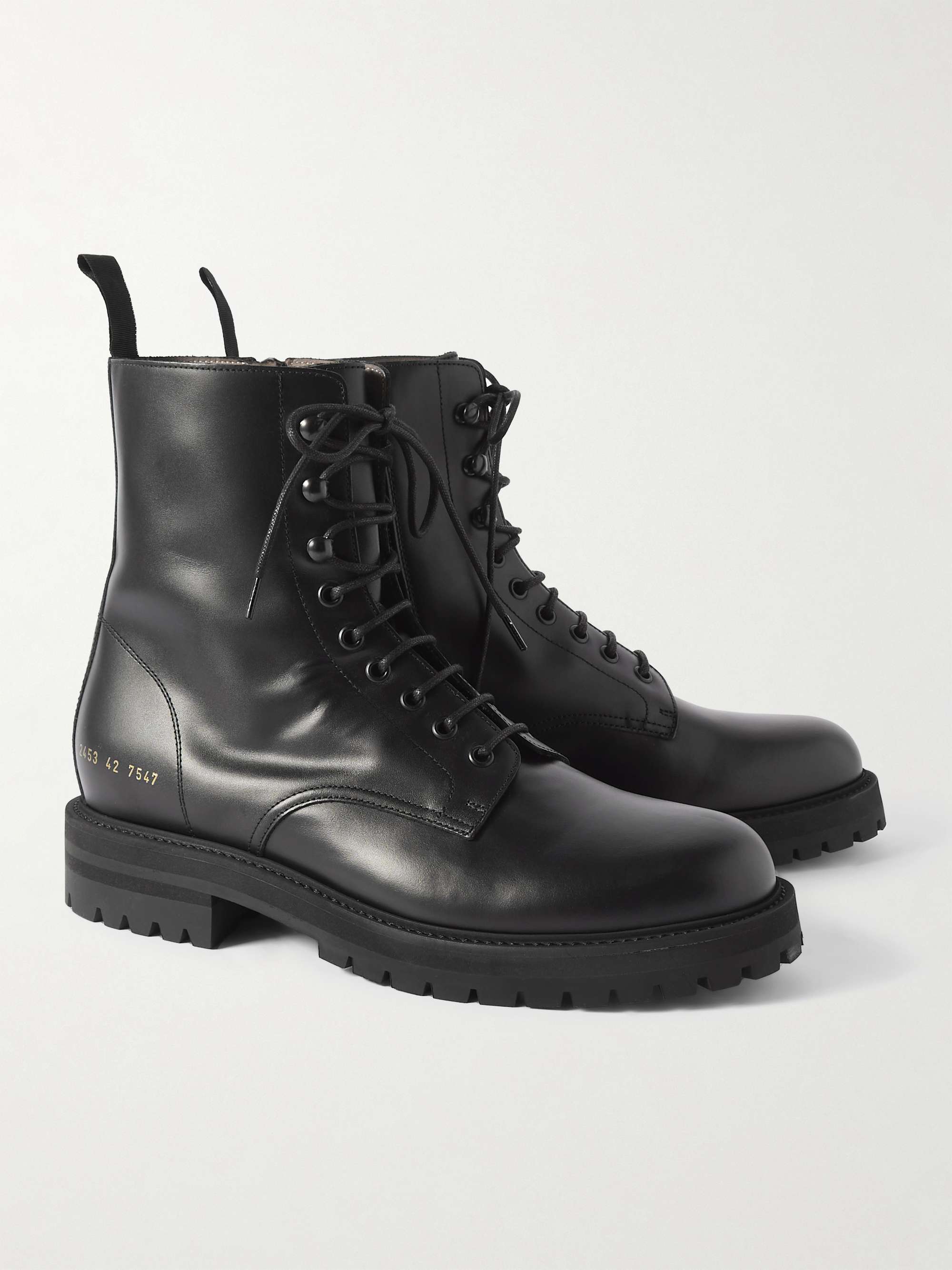 COMMON PROJECTS Leather Boots for Men | MR PORTER