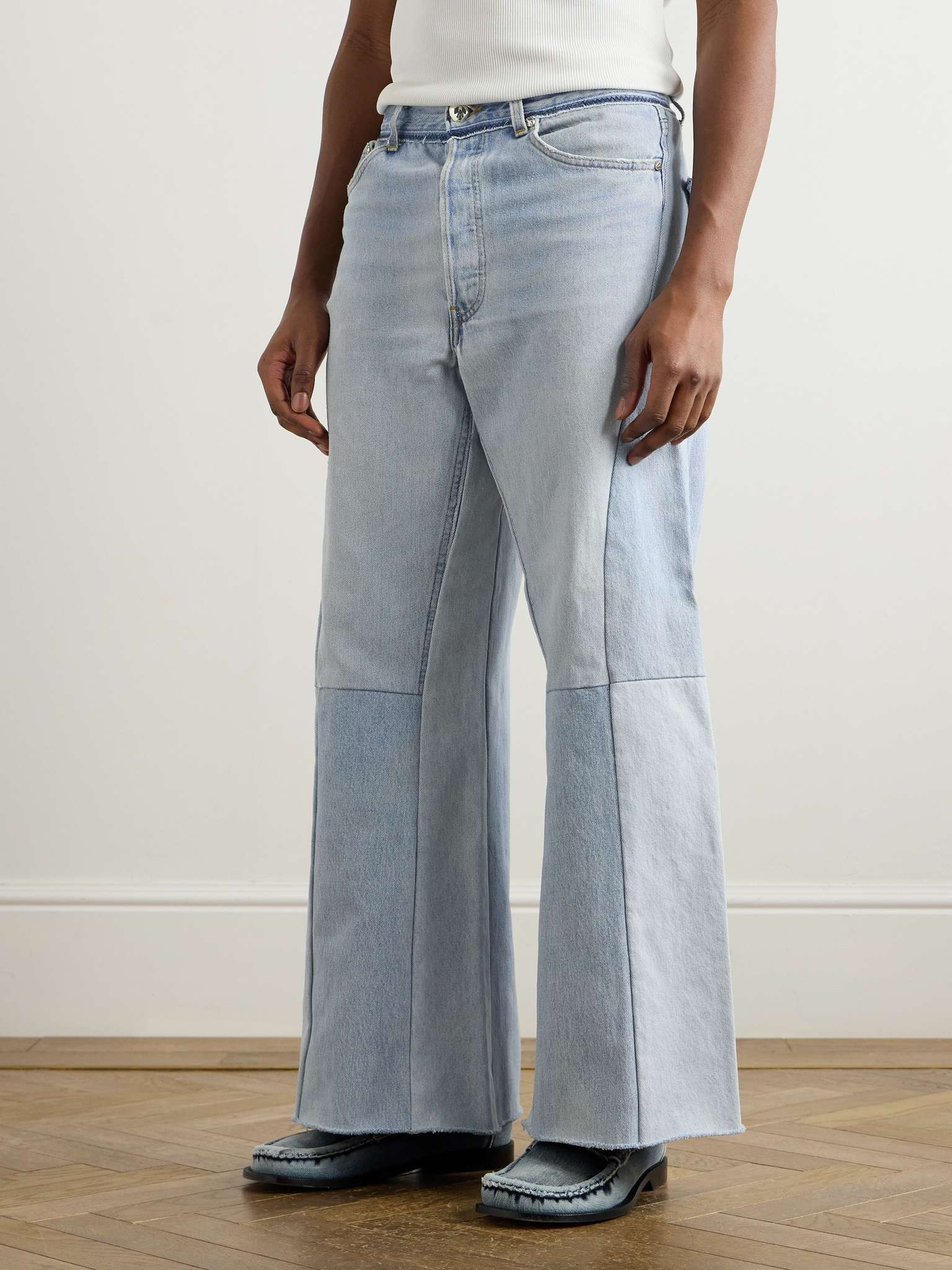 READYMADE Flared Patchwork Jeans for Men | MR PORTER