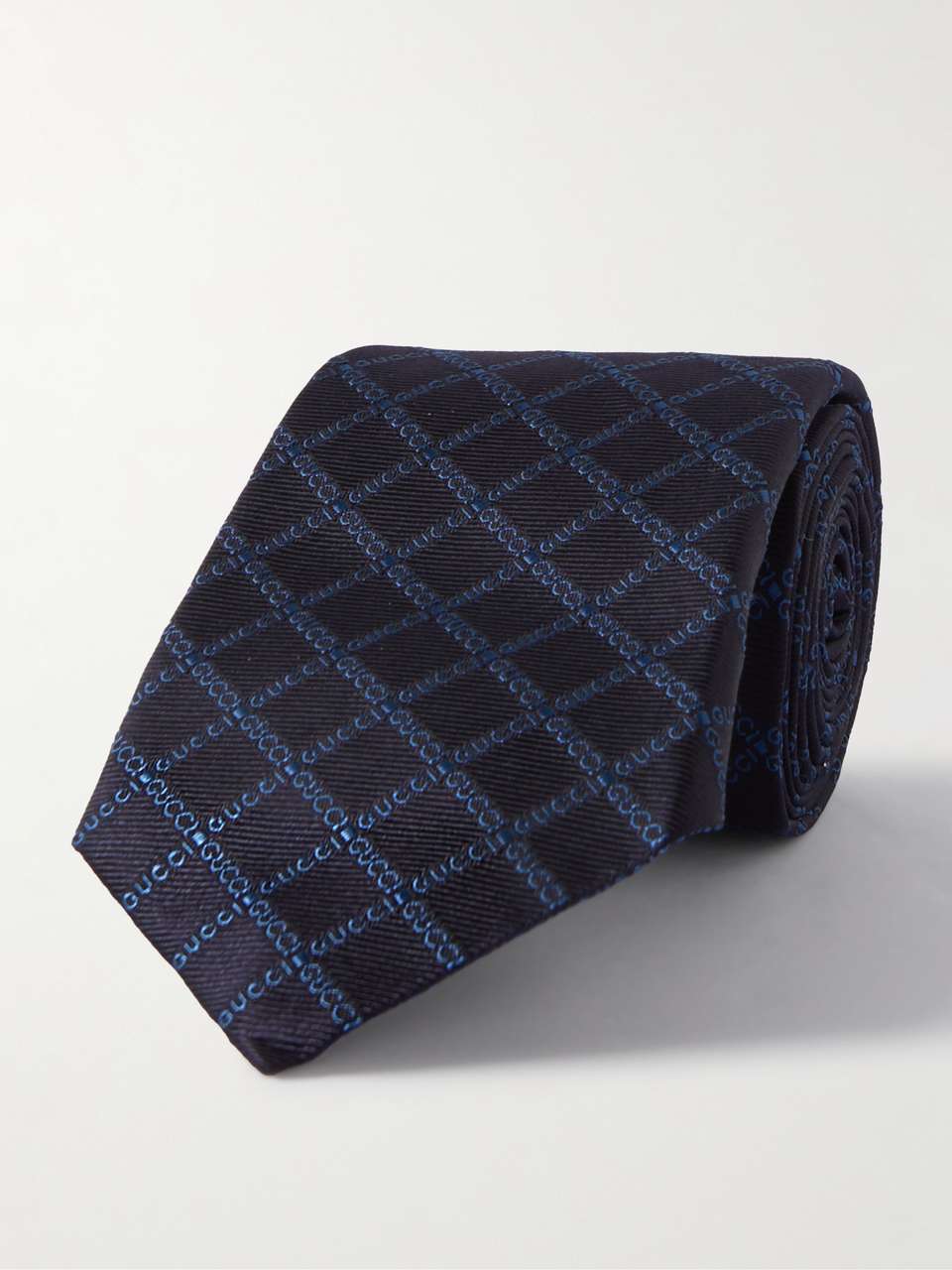 GUCCI 7cm Logo-Jacquard Silk-Twill Tie for Men | MR PORTER