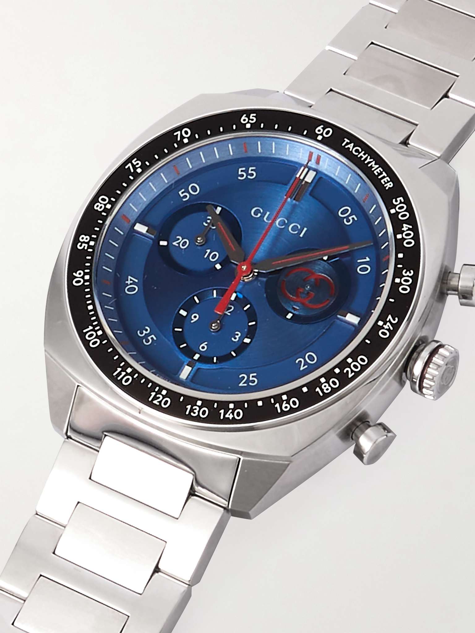 GUCCI Gucci Interlocking Chronograph 41mm Stainless Steel Watch for Men ...
