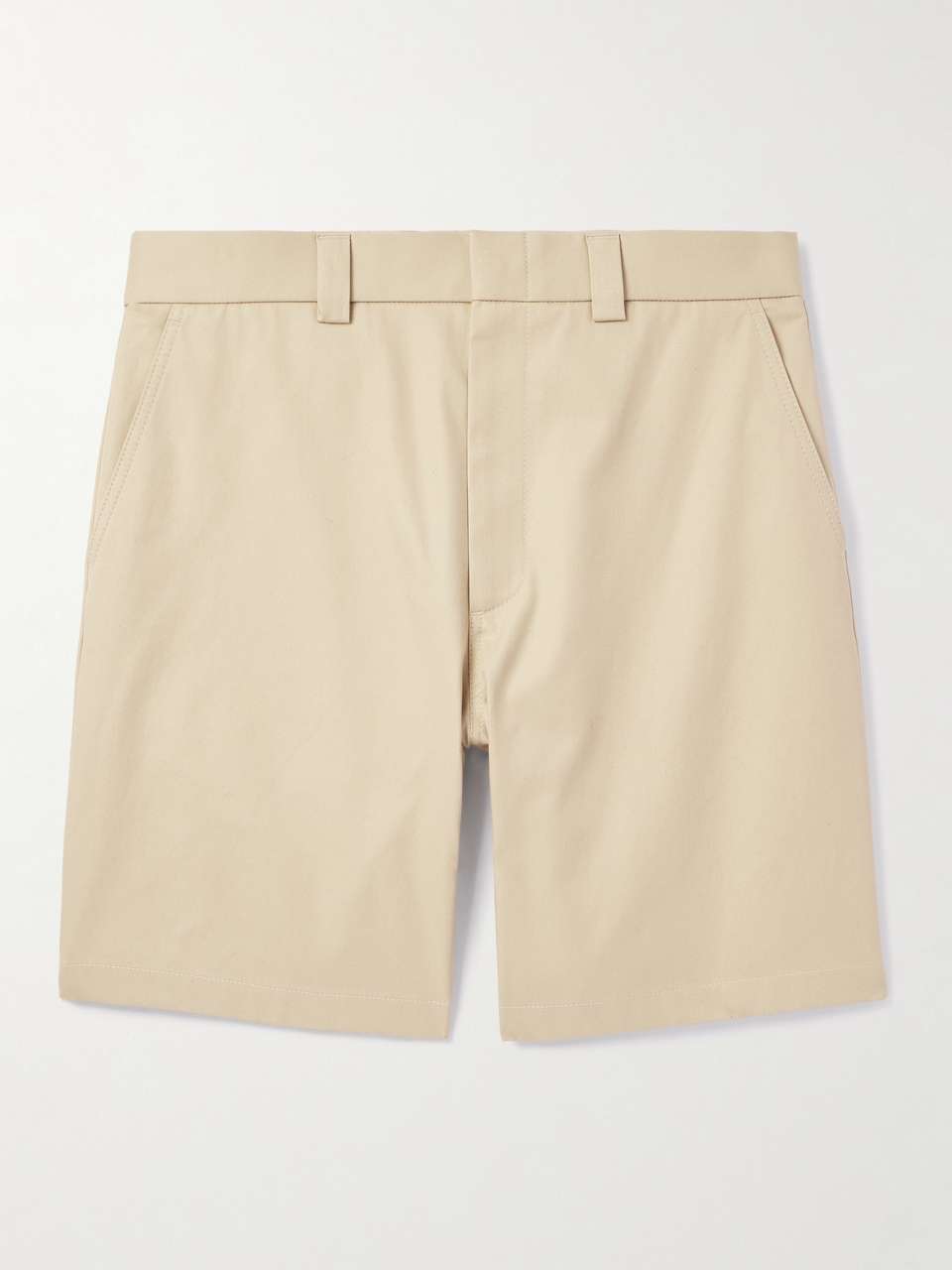 GUCCI Straight-Leg Webbing-Trimmed Cotton-Twill Shorts for Men | MR PORTER