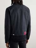 GUCCI Logo-Jacquard Denim Jacket for Men | MR PORTER