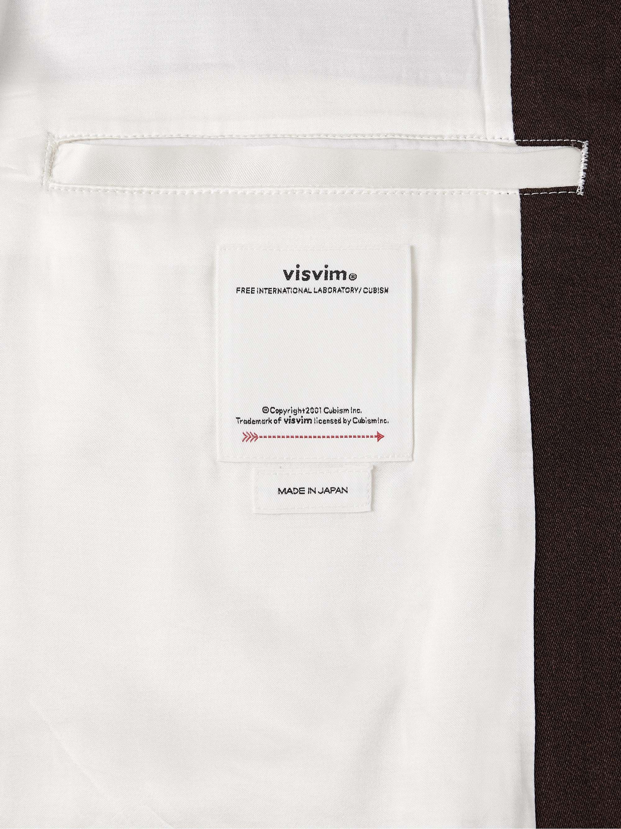 VISVIM Hammons Unstructured Wool and Linen-Blend Twill VISVIM Hammons Unstructured Wool and Linen-Blend Twill