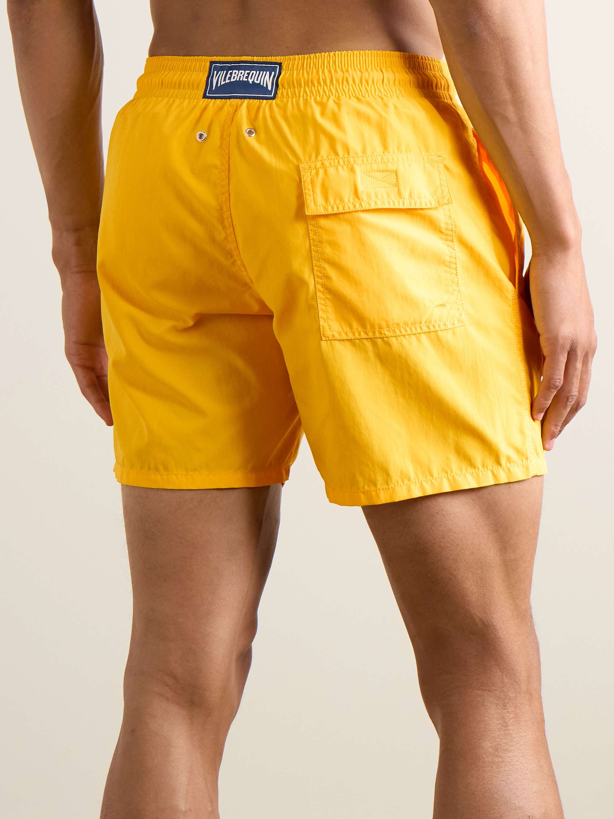 VILEBREQUIN Moorea Straight-Leg Mid-Length ECONYL® Swim Shorts for Men ...