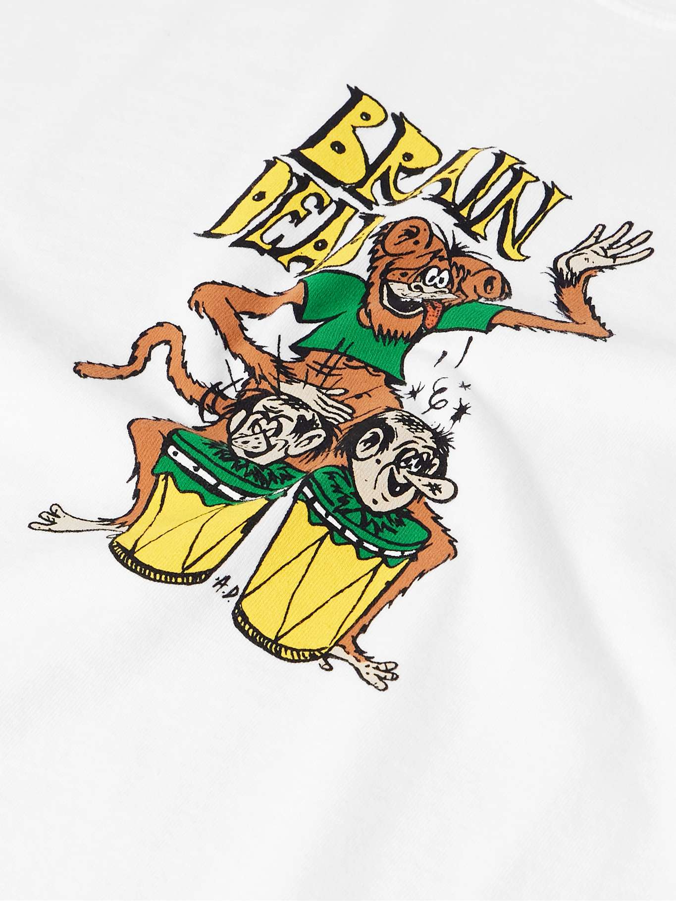 BRAIN DEAD Bongo Brain Logo-Print Cotton-Jersey T-Shirt for Men | MR PORTER
