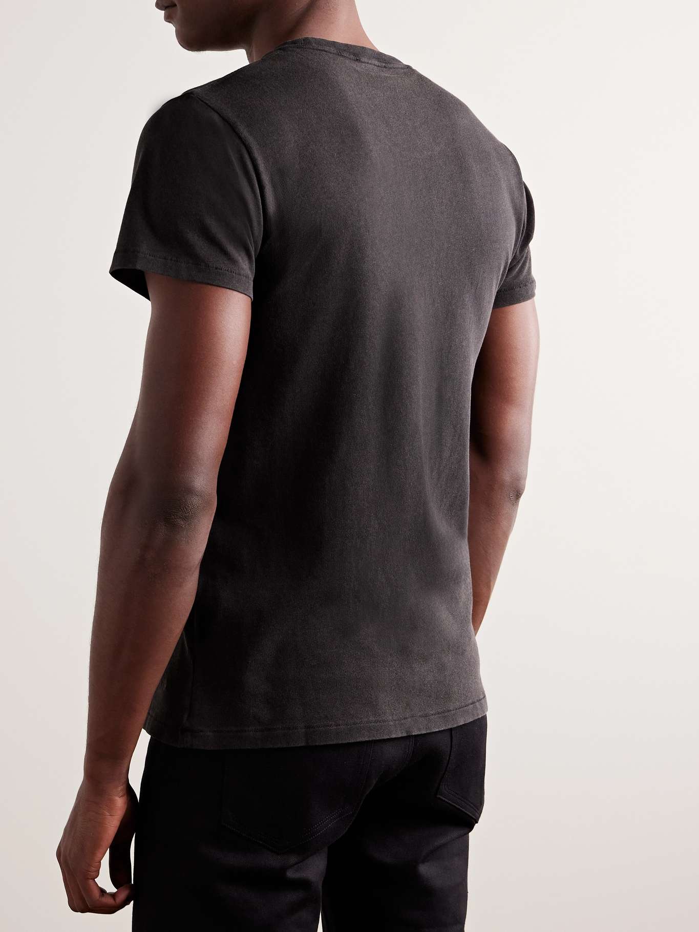 TOM FORD Slim-Fit Cold-Dyed Cotton T-Shirt for Men | MR PORTER
