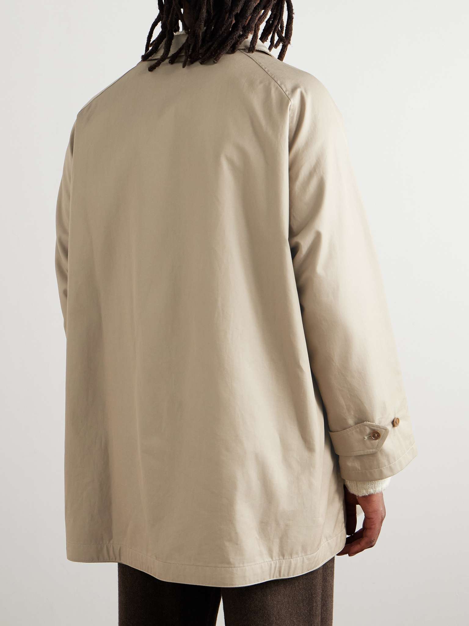 KAPTAIN SUNSHINE Reversible Cotton-Gabardine Coat for Men | MR PORTER