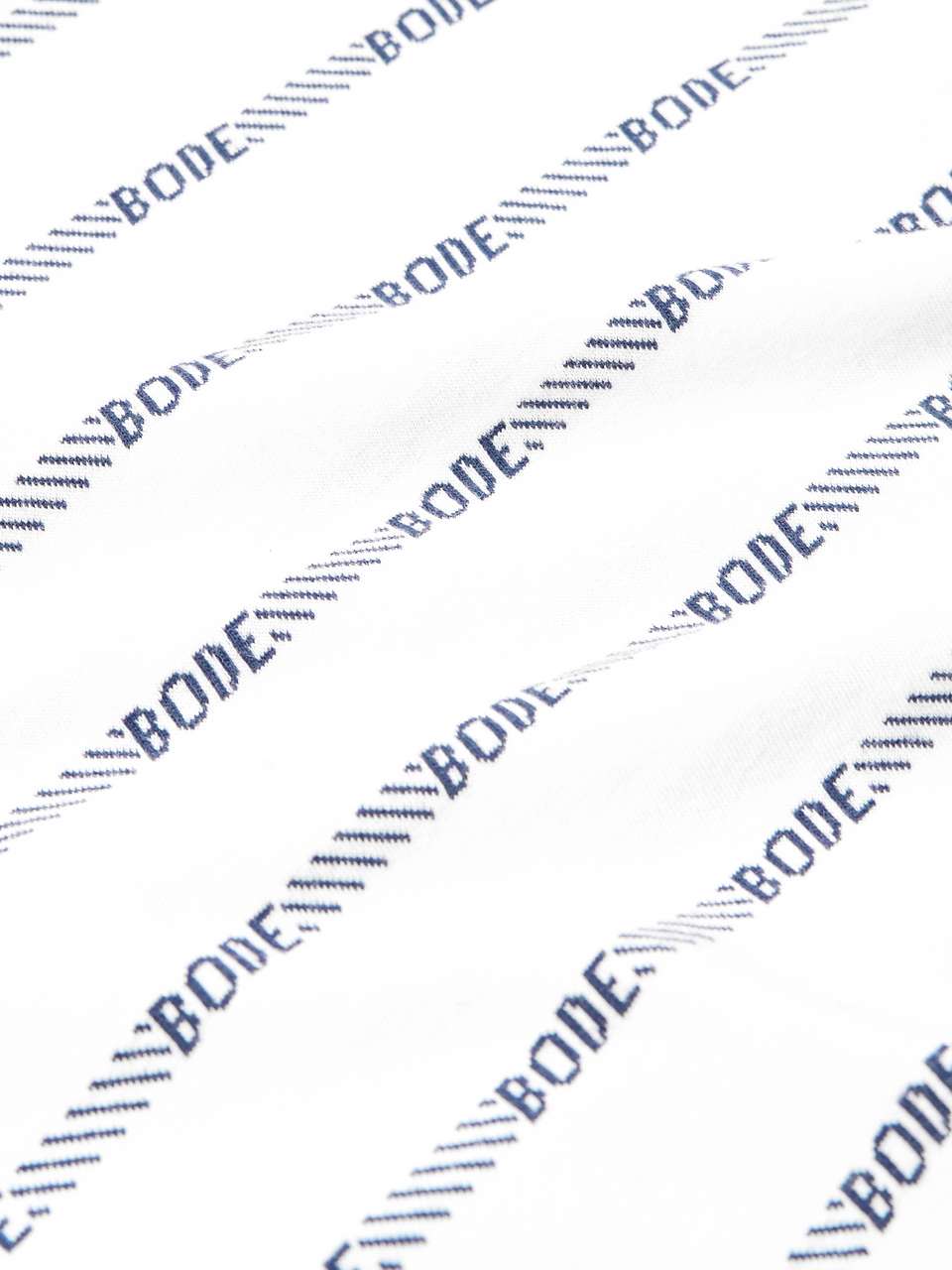 BODE Logo-Jacquard Cotton-Jersey T-Shirt for Men | MR PORTER