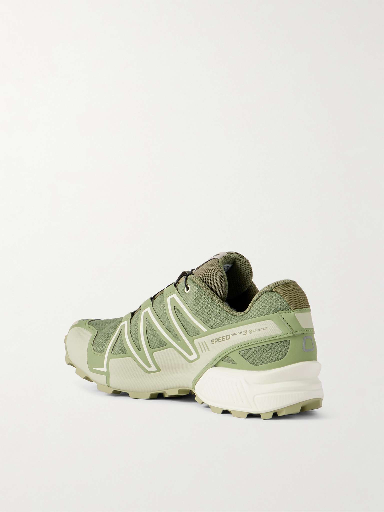 SALOMON Speedcross 3 GTX Rubber-Trimmed GORE-TEX Mesh Sneakers for Men ...