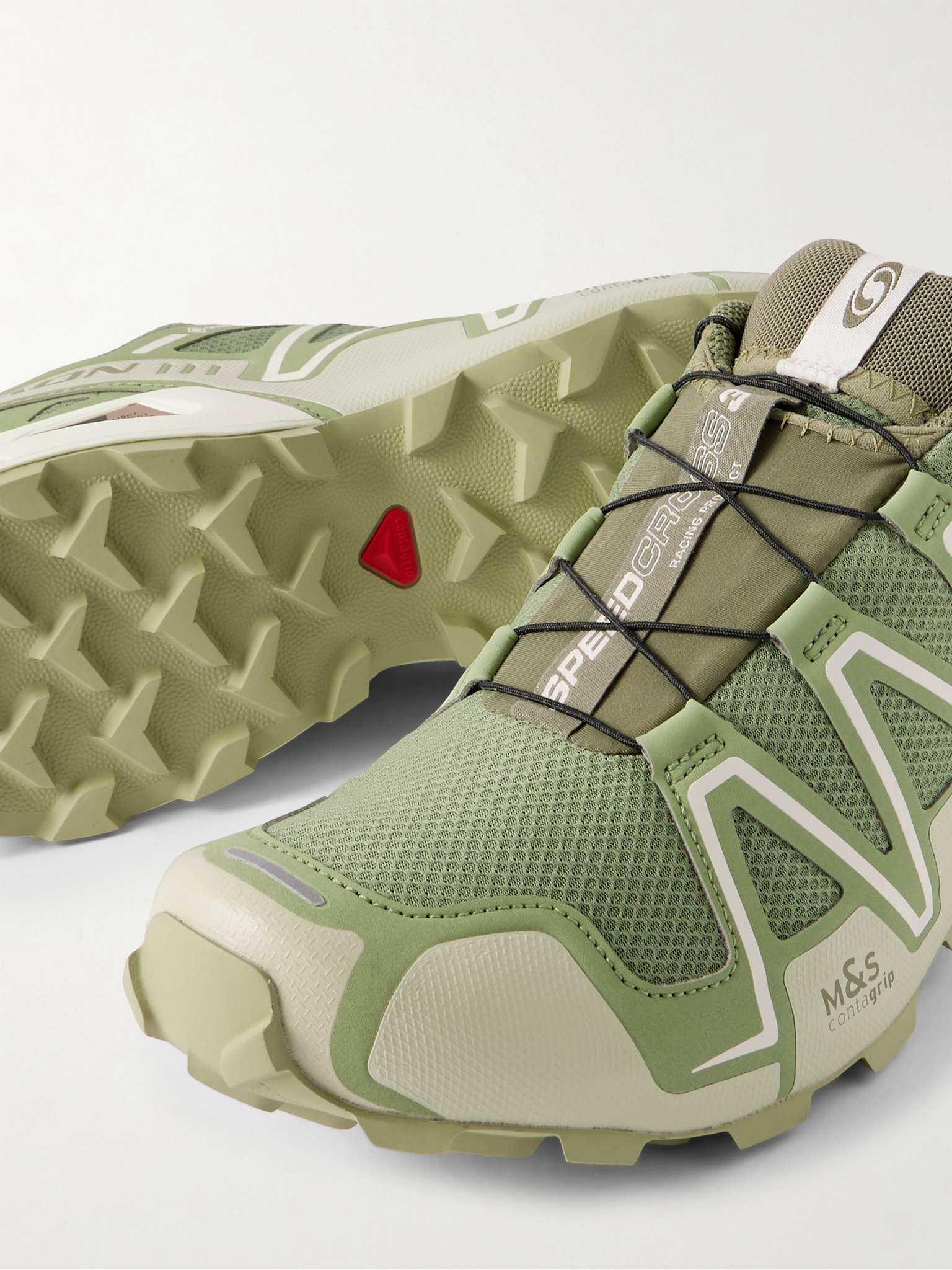 SALOMON Speedcross 3 GTX Rubber-Trimmed GORE-TEX Mesh Sneakers for Men ...