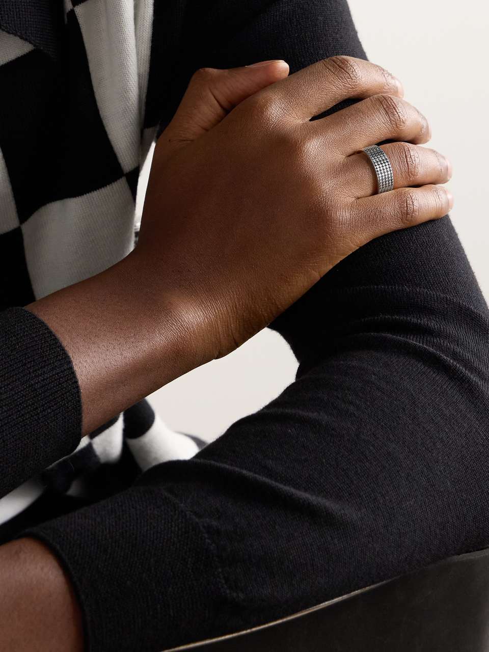 LE GRAMME Le 11g Pyramid Sterling Silver Ring for Men | MR PORTER