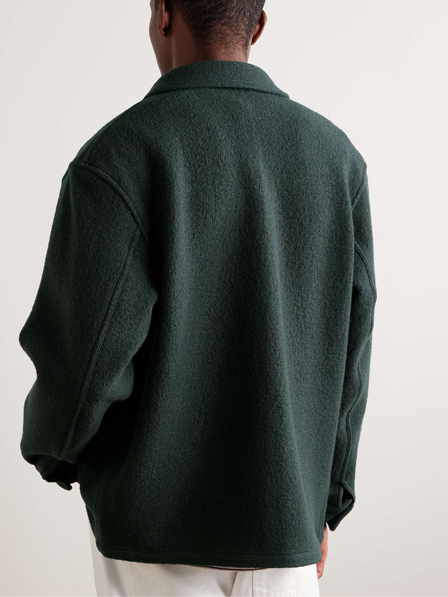 DE BONNE FACTURE Boiled-Wool Jacket for Men | MR PORTER