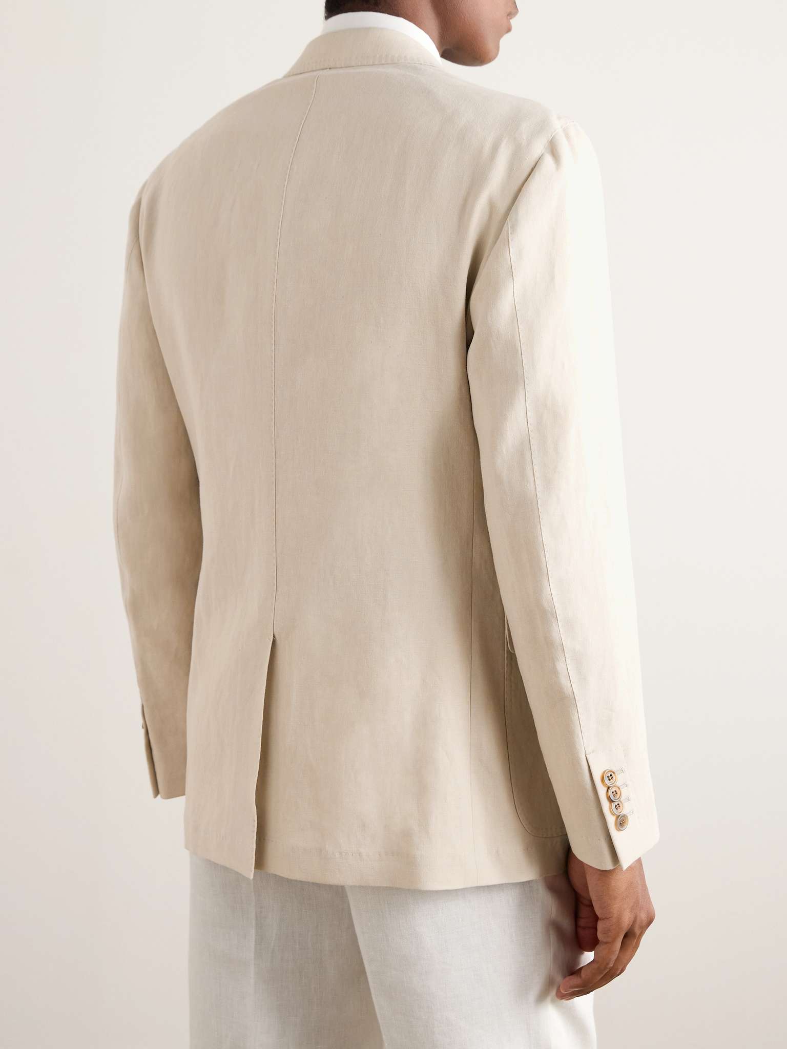 DUNHILL Cavendish Linen Blazer for Men | MR PORTER