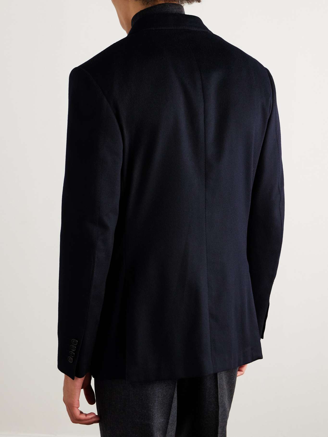 DUNHILL Double-Breasted Cashmere Blazer for Men | MR PORTER