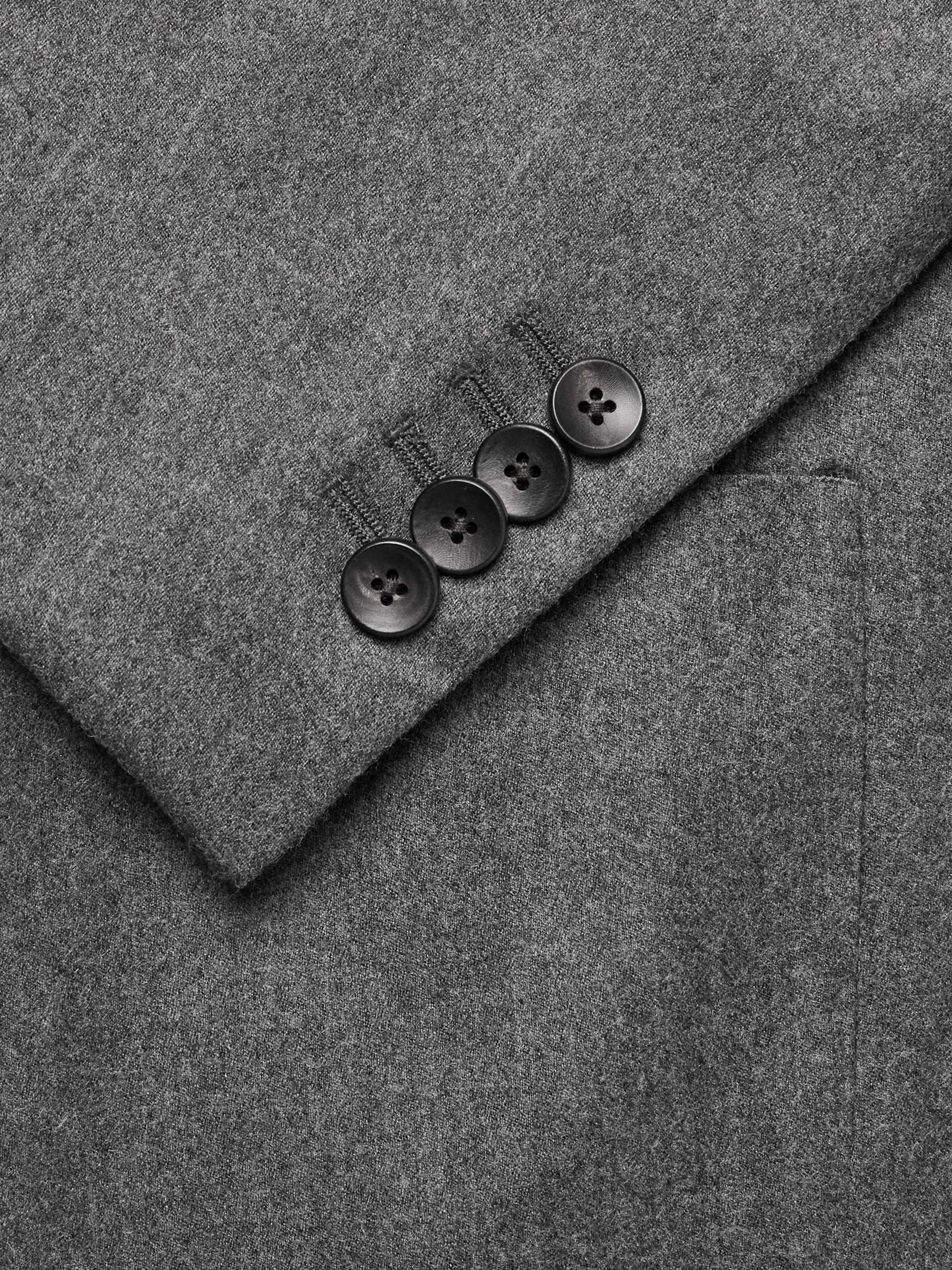 LARDINI Stretch Wool and Cashmere-Blend Flannel Suit Jacket for Men ...