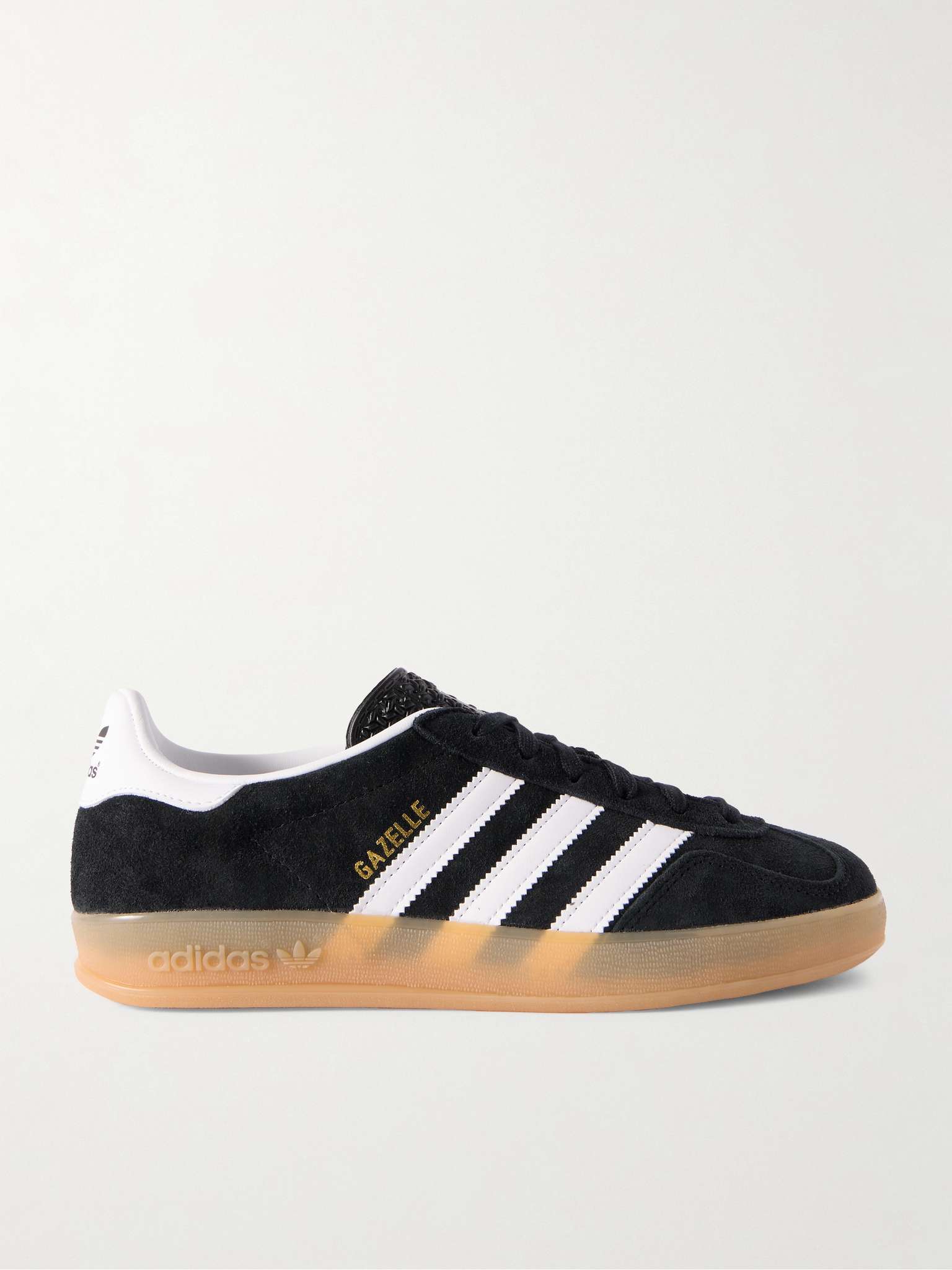 ADIDAS ORIGINALS Gazelle Indoor Faux Leather-Trimmed Suede Sneakers for ...