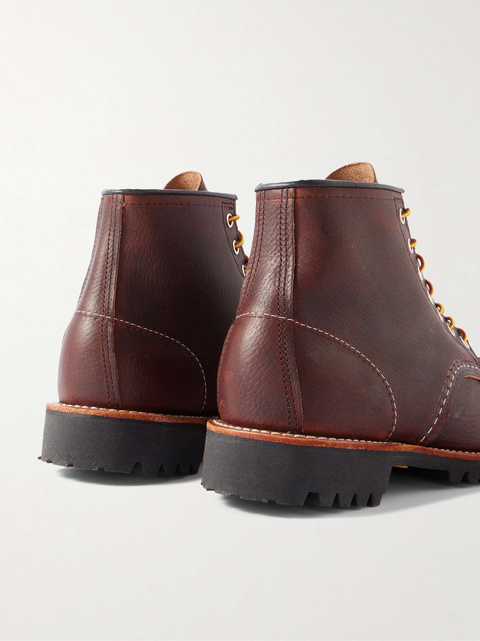 RED WING SHOES 8146 Roughneck Full-Grain Leather Boots for Men | MR PORTER