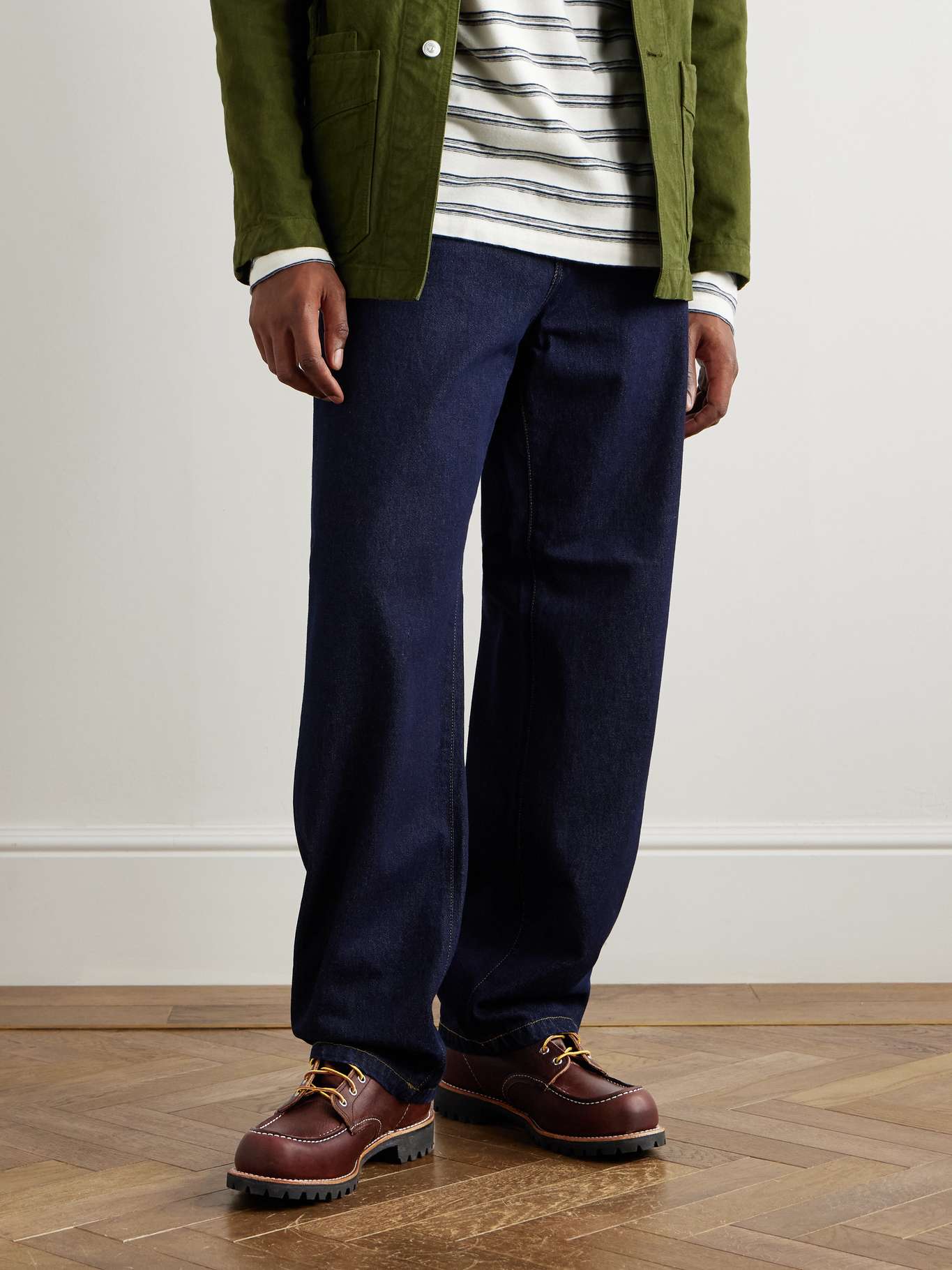 RED WING SHOES 8146 Roughneck Full-Grain Leather Boots for Men | MR PORTER