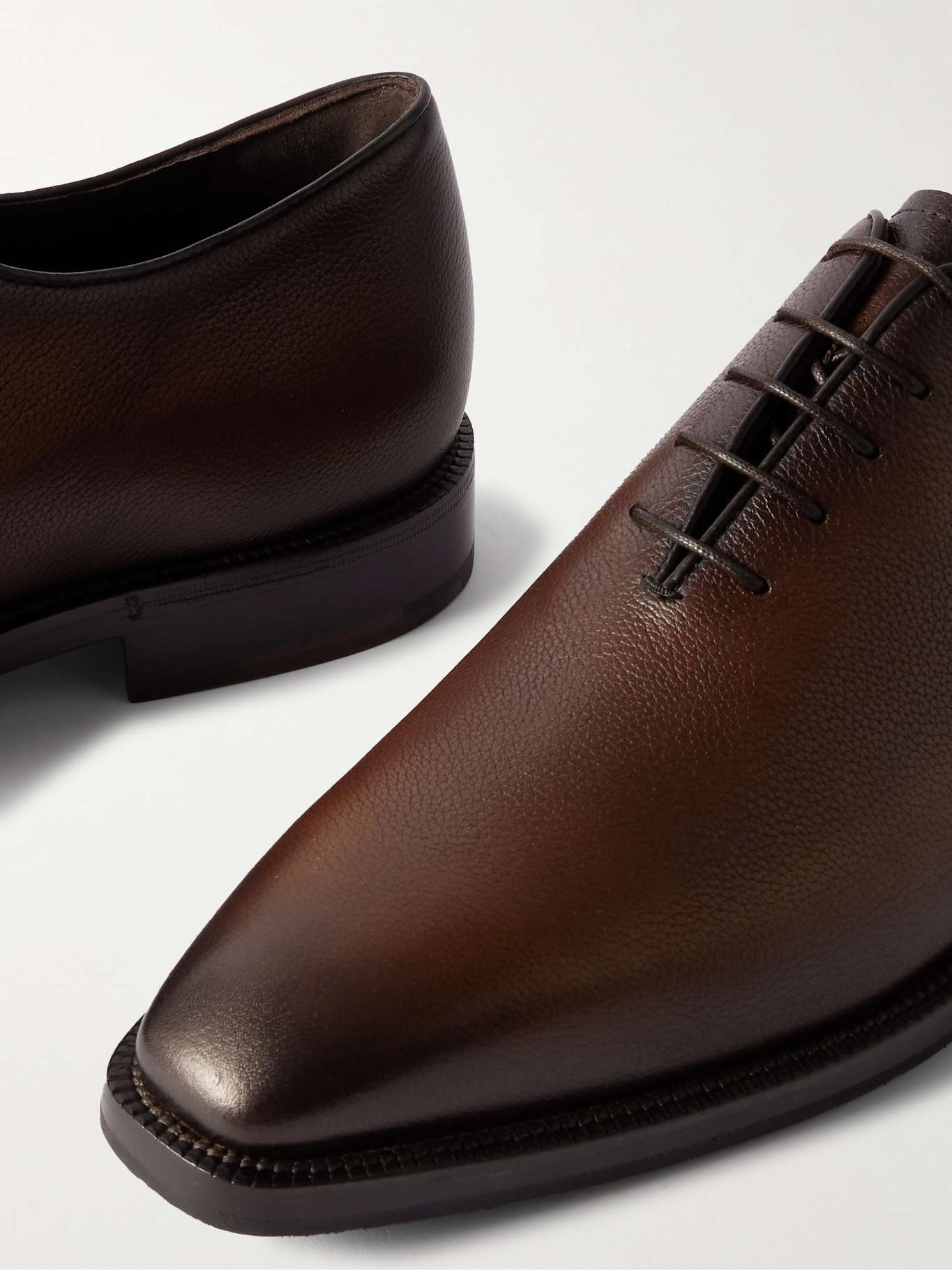 BERLUTI Alessandro Full-Grain Venezia Leather Oxford Shoes for Men | MR ...