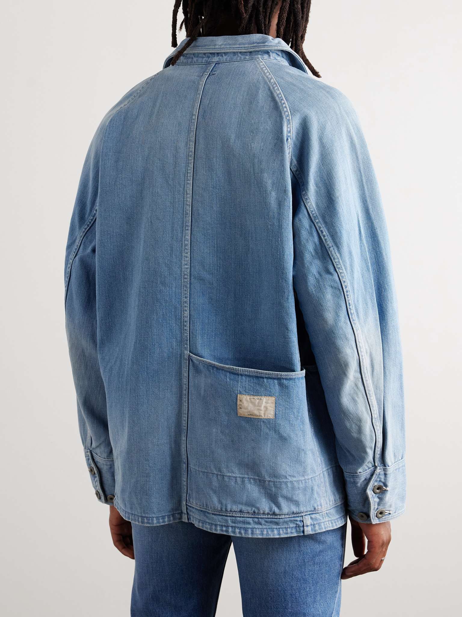 KAPITAL Cactus Panelled Denim Jacket for Men | MR PORTER