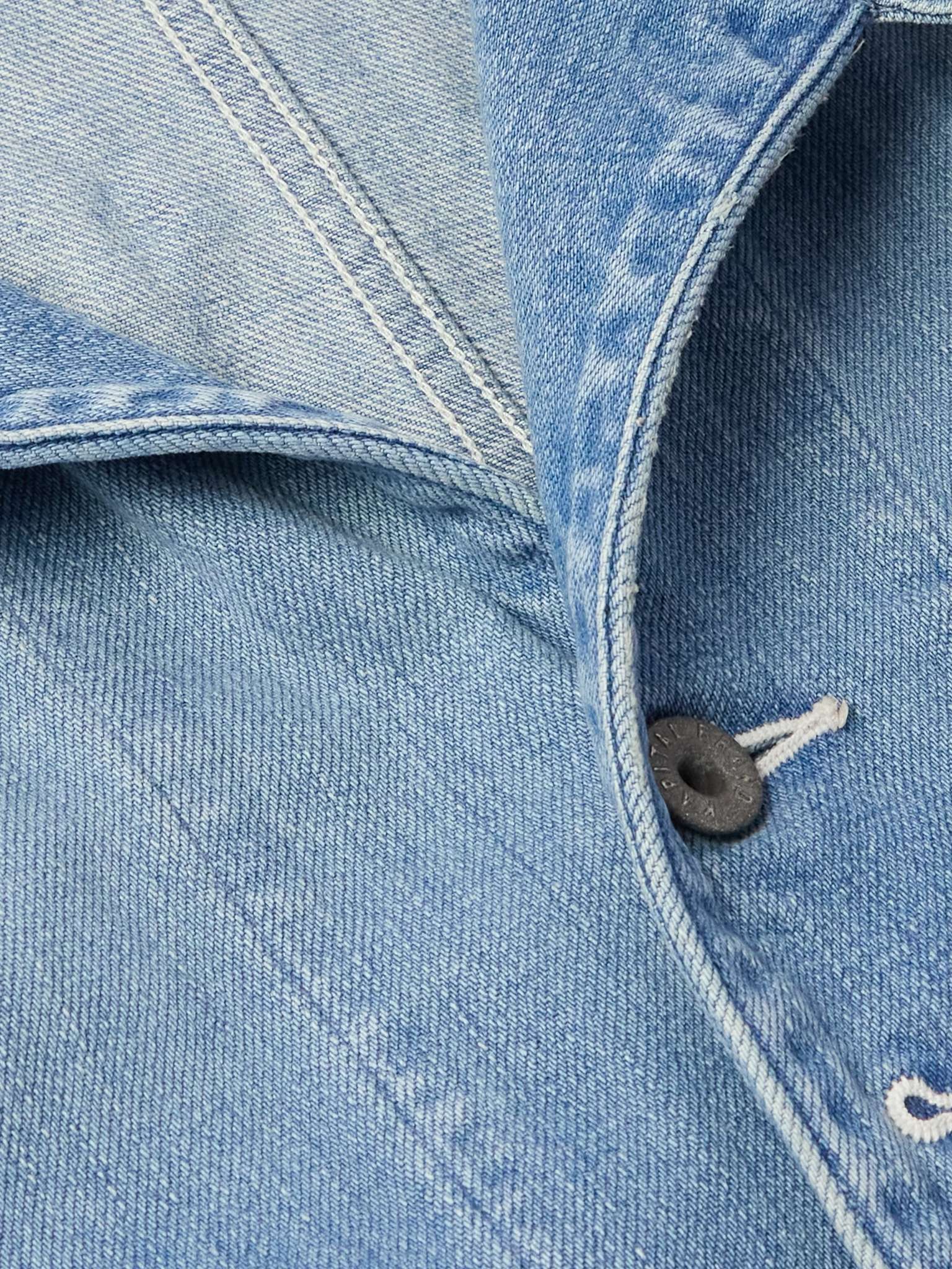 KAPITAL Cactus Panelled Denim Jacket for Men | MR PORTER