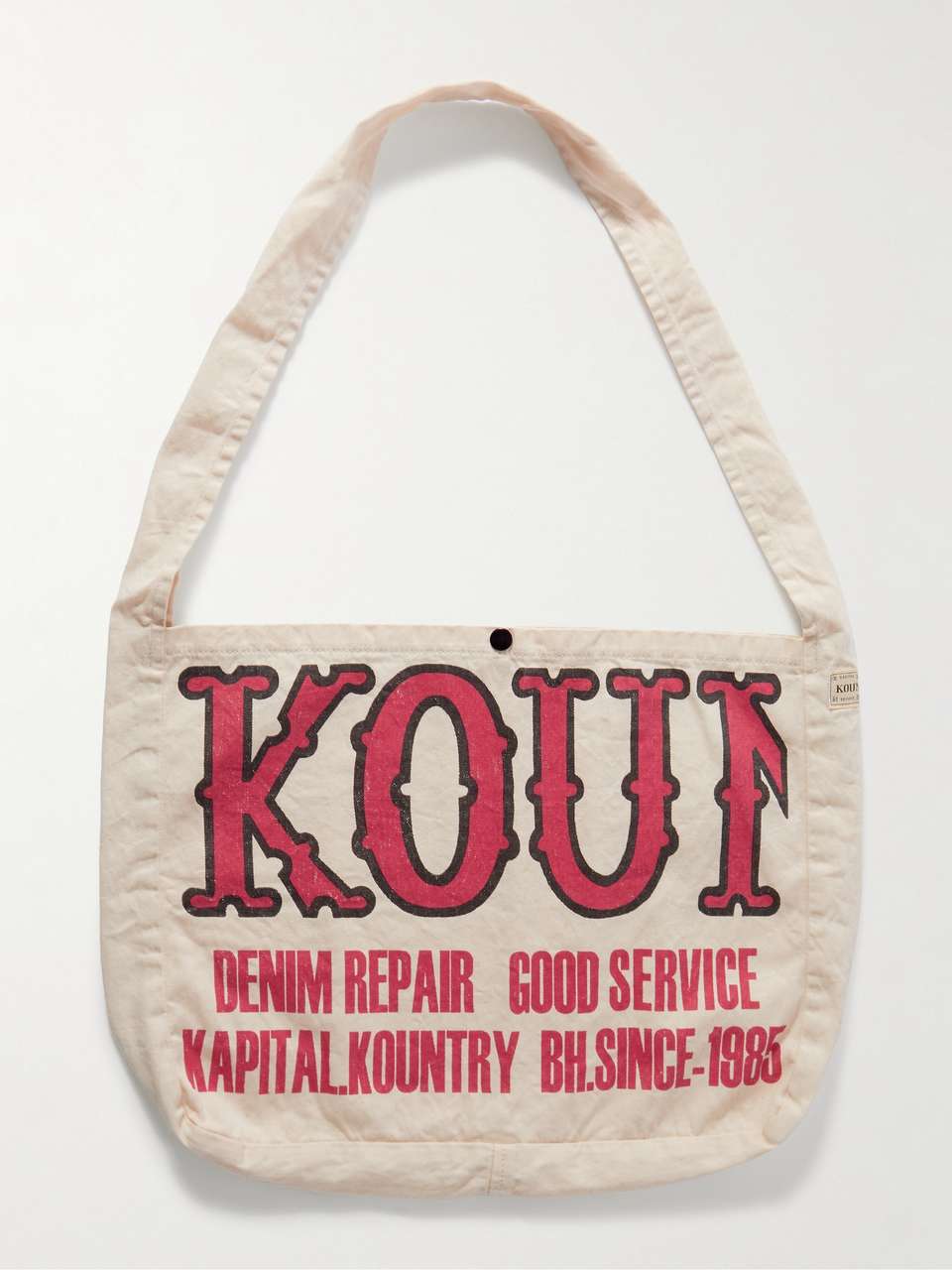 KAPITAL Kountry Factory Printed Cotton-Twill Tote Bag for Men | MR PORTER