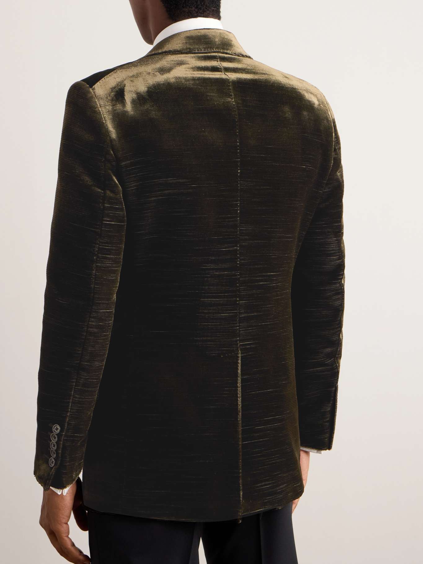 TOM FORD Atticus Slim-Fit Cotton-Velvet Blazer for Men | MR PORTER